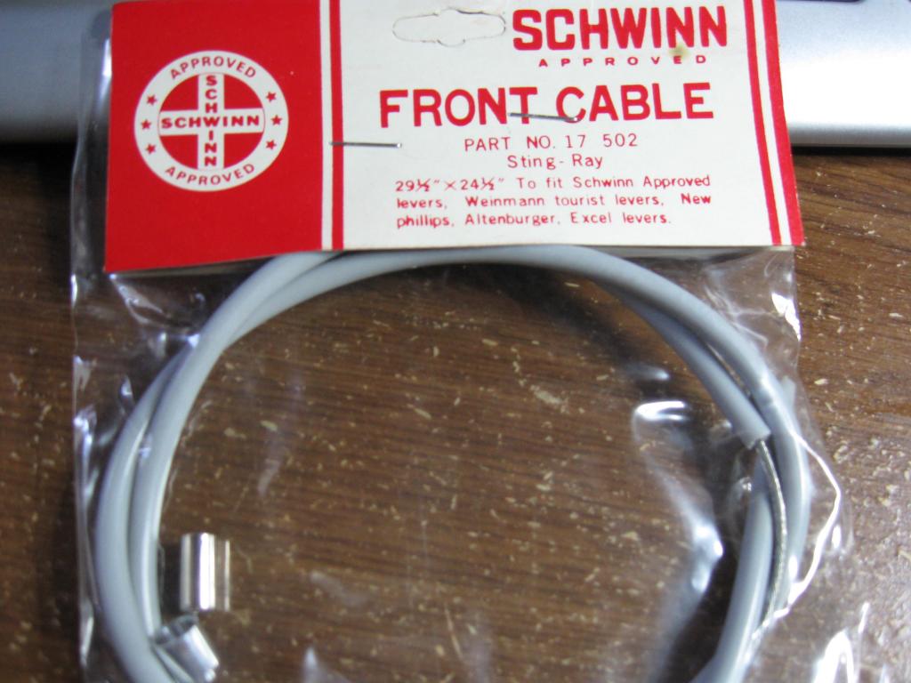 NOS Schwinn Stingray Brake Cable | Sell - Trade: Bicycle Parts ...