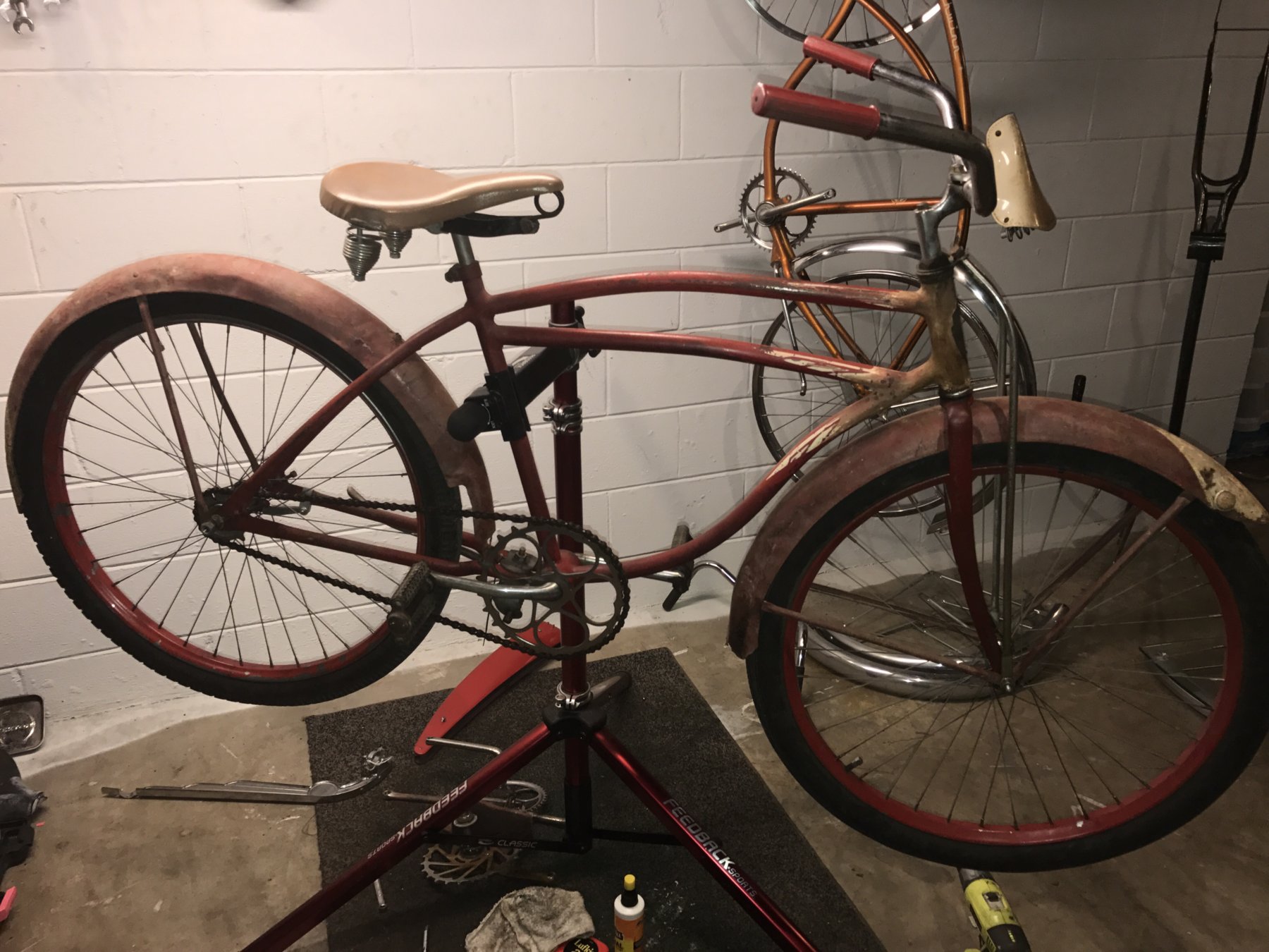 HELP NEEDED: SCHWINN HOUSE PAINT REMOVAL & YEAR MODEL I.D. | General ...