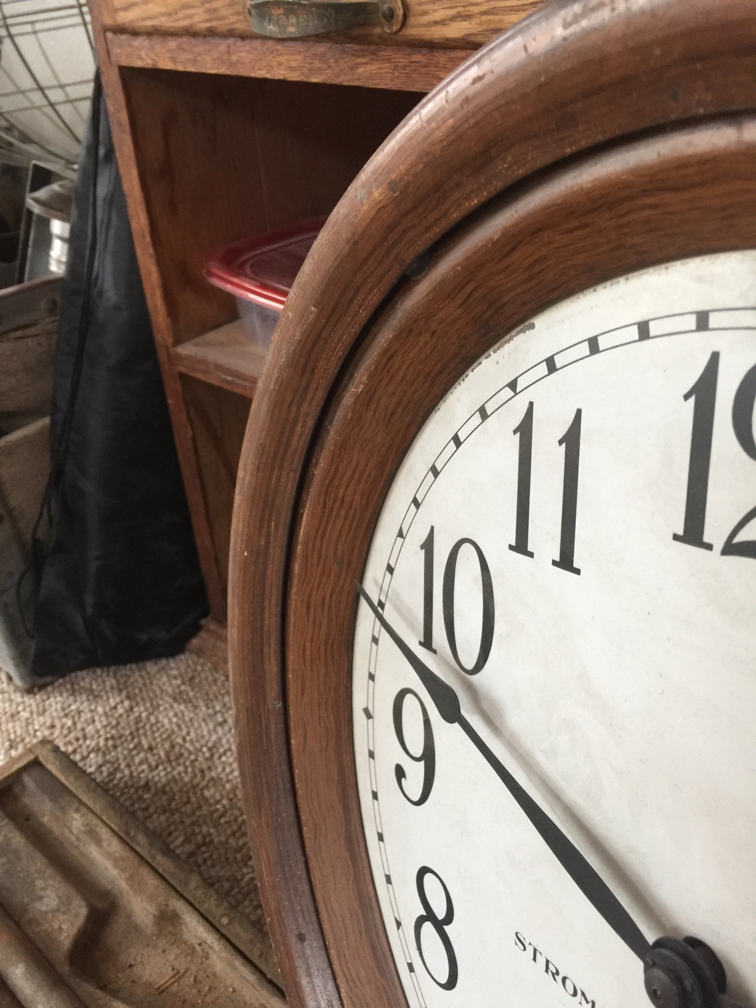 Antique Stromberg Electric Co. Slave Wall Clock | Sell - Trade ...