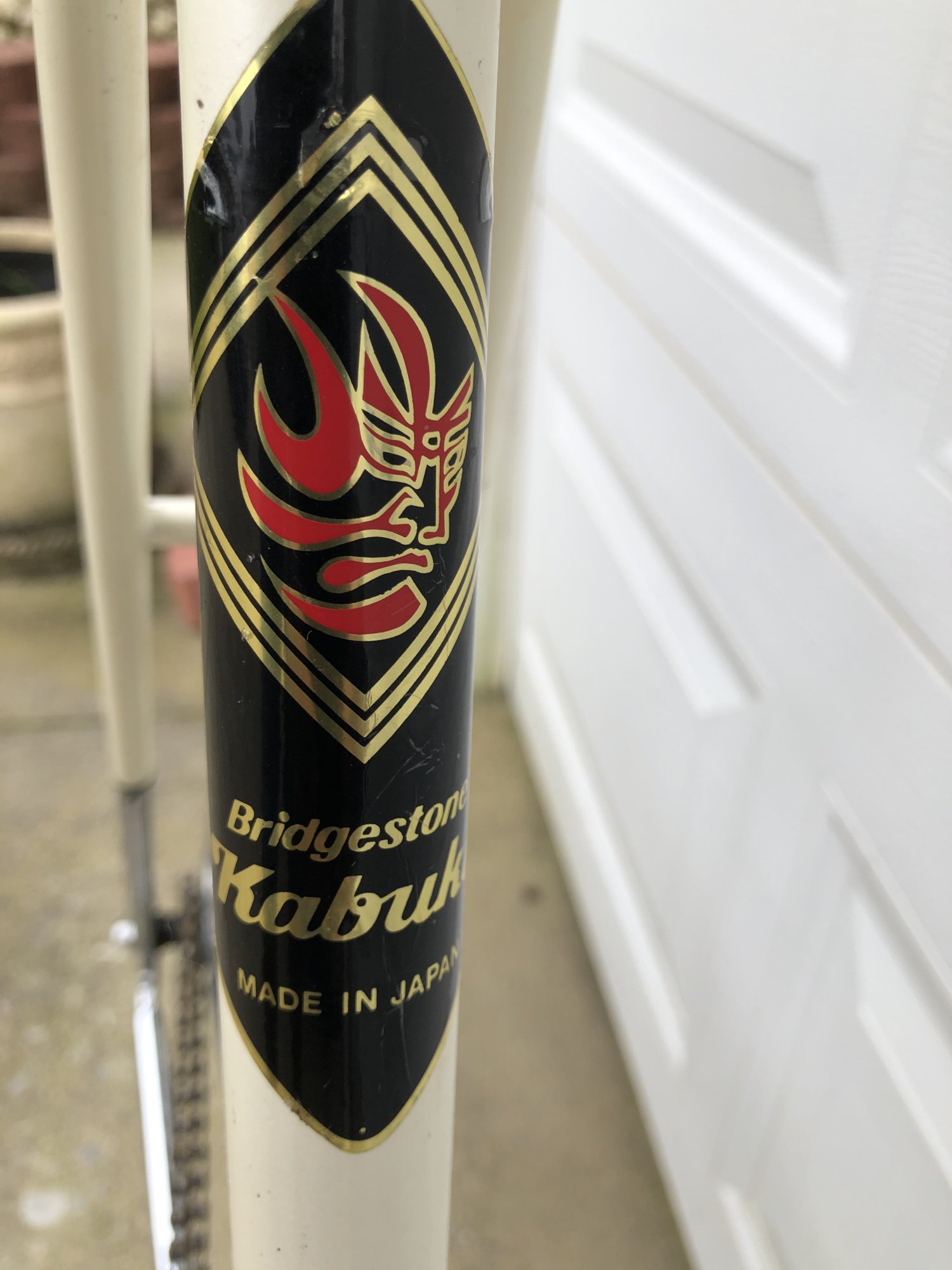 Sold - Vintage And Very Rare 1975 Circa Bridgestone Kabuki Diamond ...