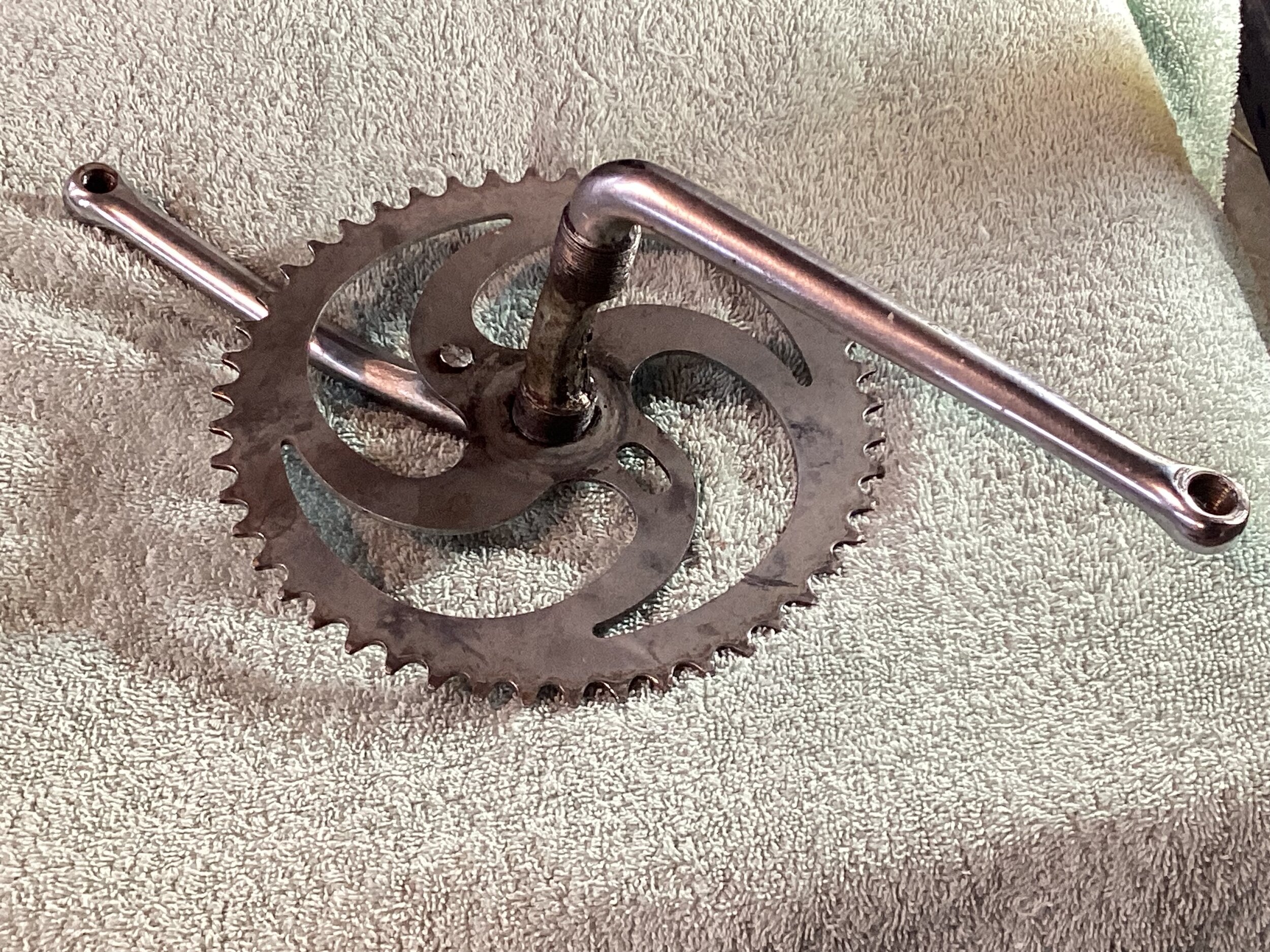 Withdrawn - Strange chain wheel and crank-appears to be Wald. | Archive ...