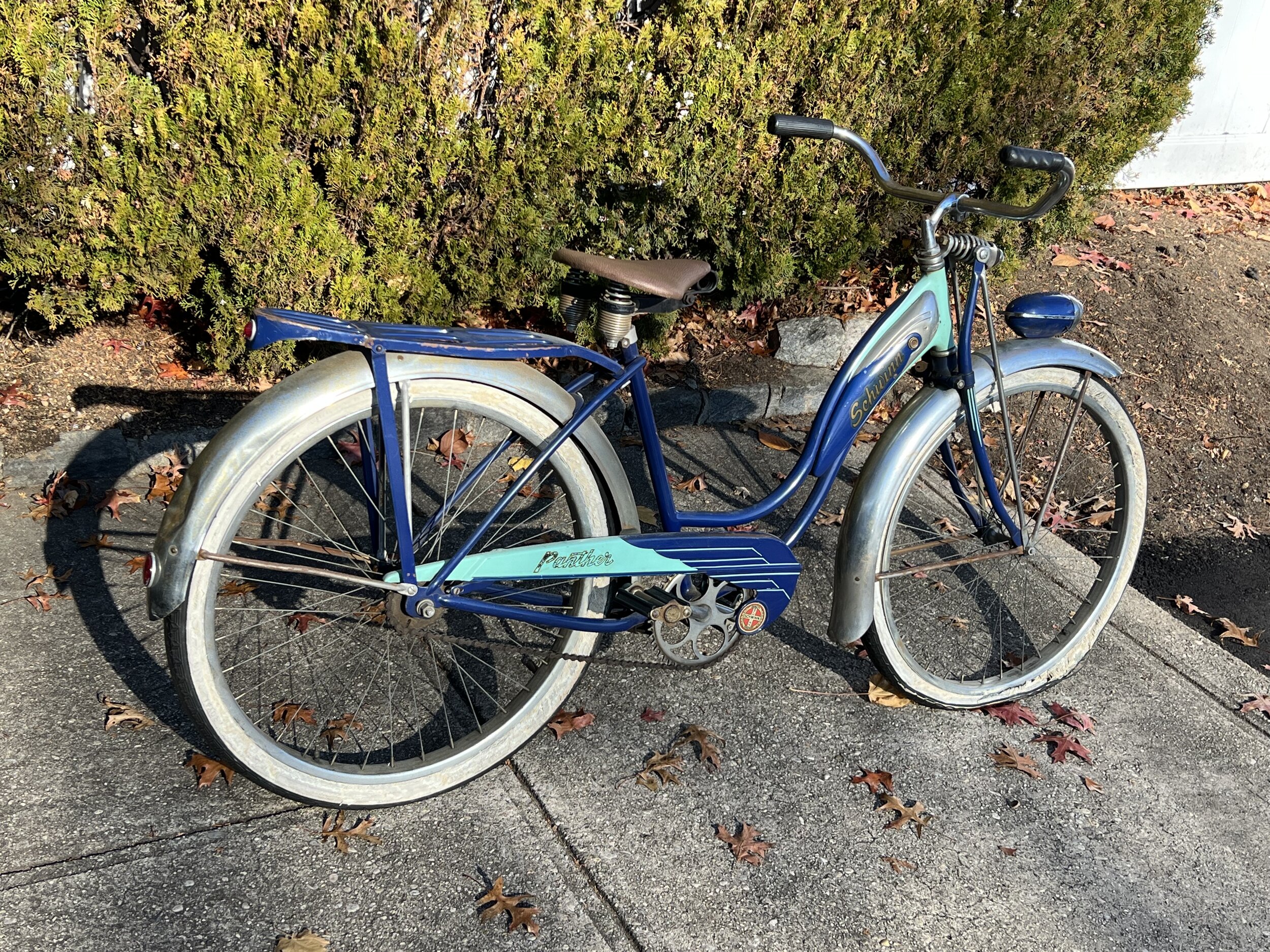 1950 Schwinn Panther with Locking Fork... Just Got It | All Things ...