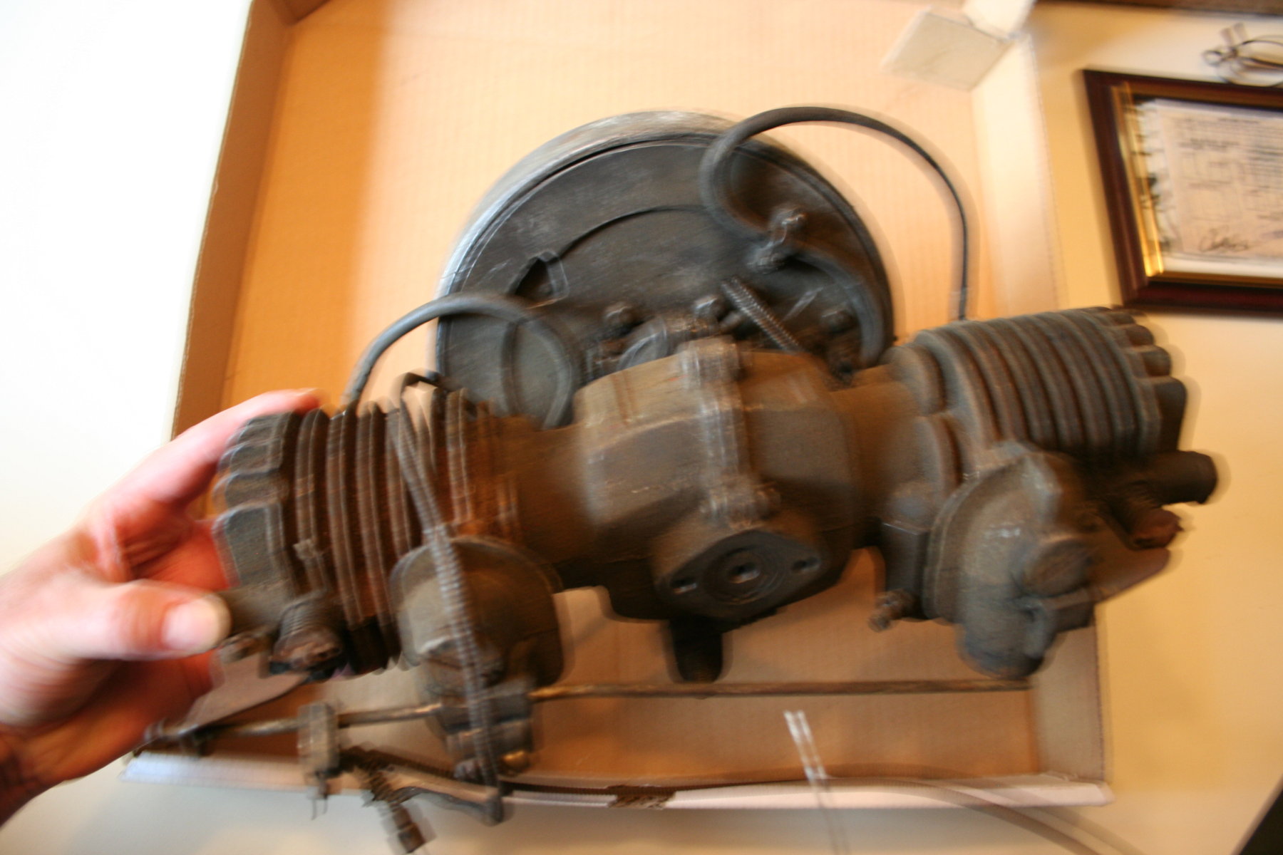 1921 Iver Johnson Bicycle Engine Carburator And Gas Tank | Motorized ...