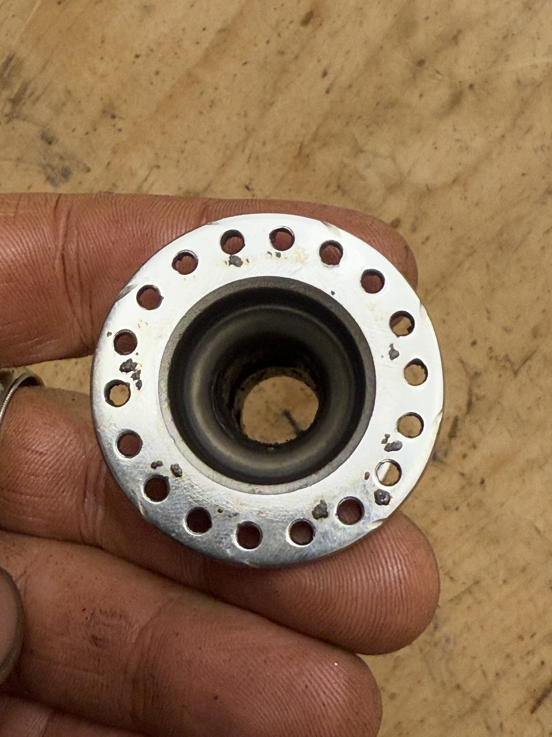 Sold - FS: excellent new departure W front hub spool with great chrome ...