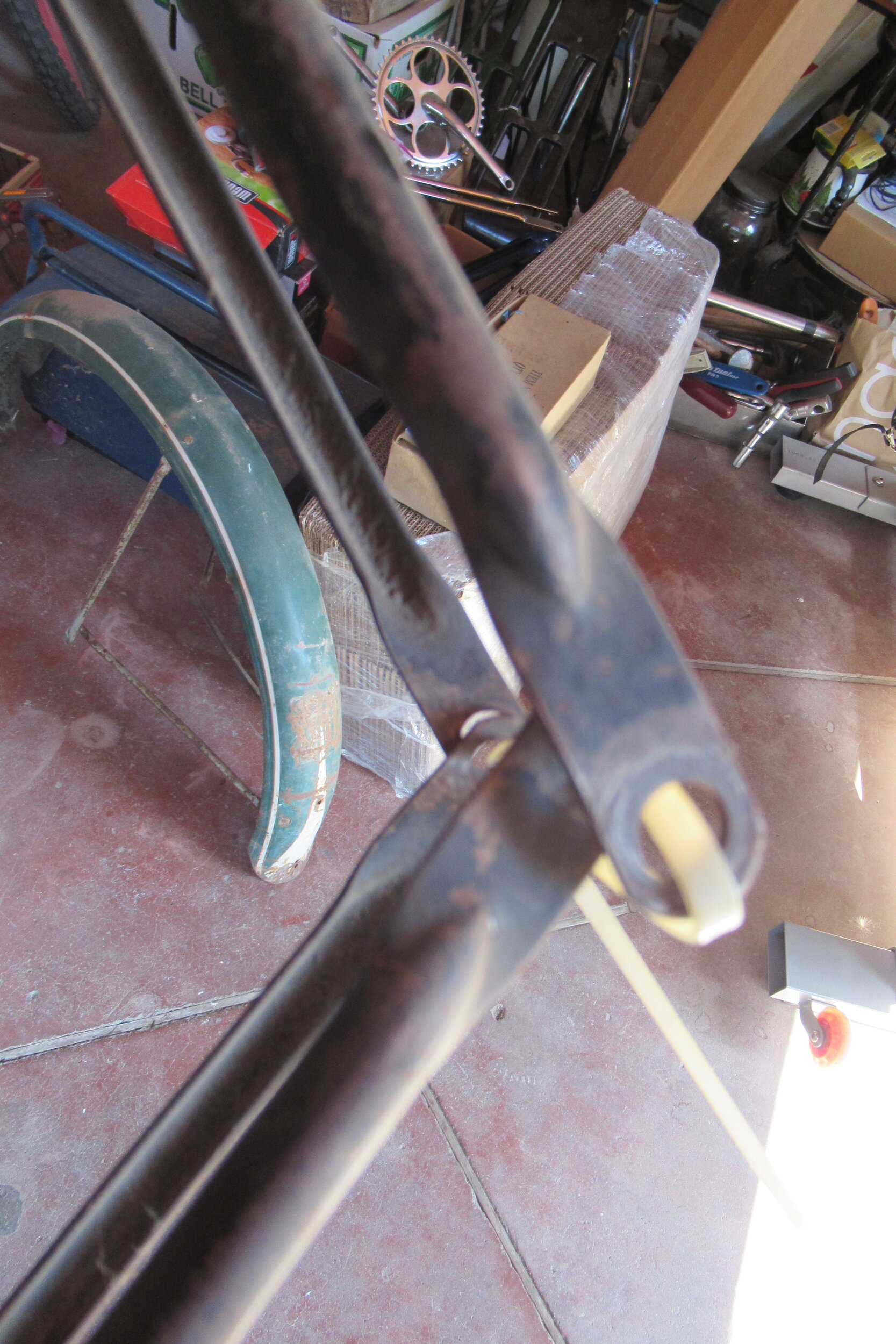 DOND - 1941 Schwinn DX deep type front fender 26" | Deal Or No Deal ...