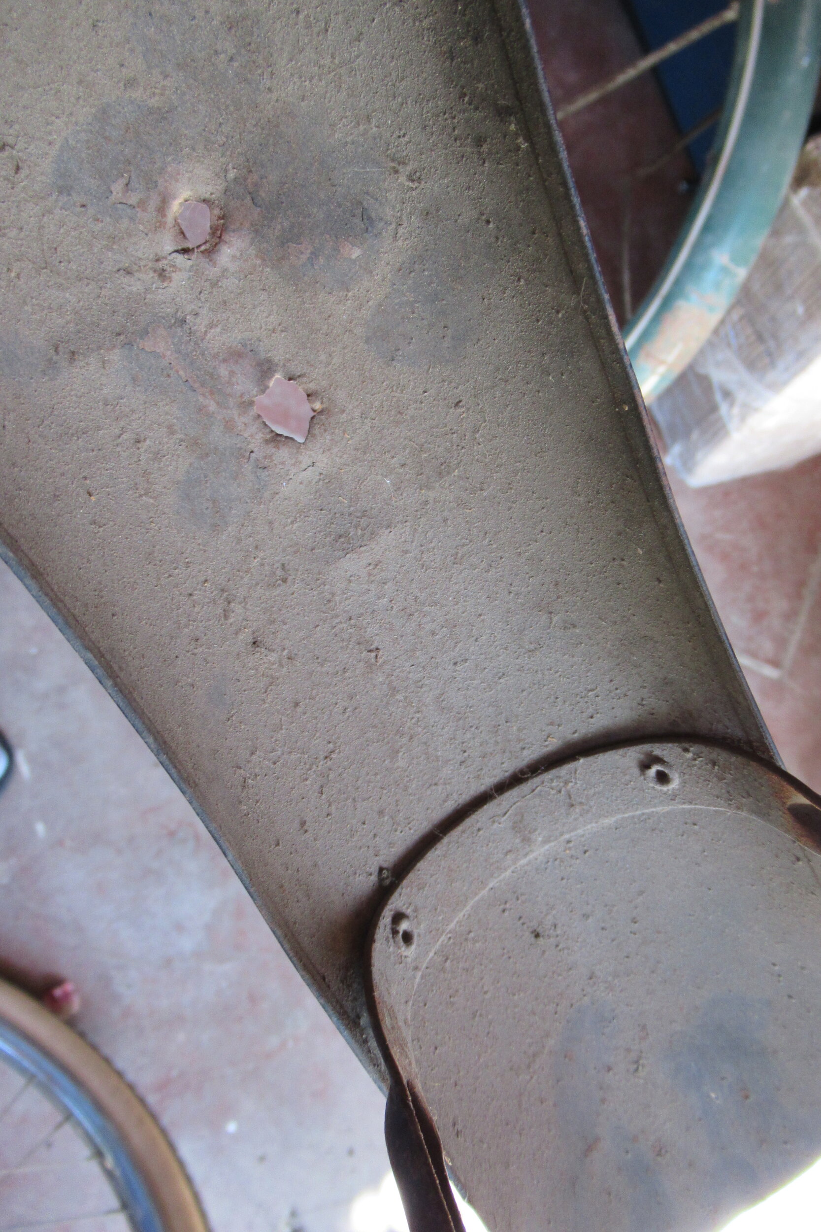 Sold - DOND - 1941 Schwinn DX deep type front fender 26" | Archive ...