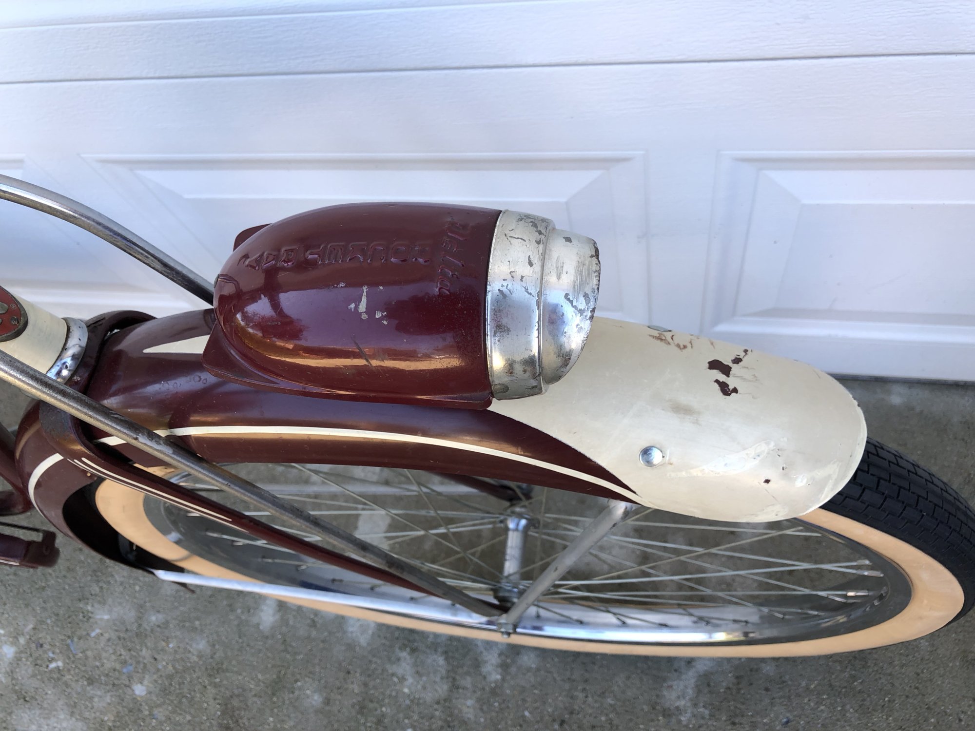 Sold - Schwinn1950'S Hornet Girls 26 Balloon Tire Ooriginal Paint Tank ...