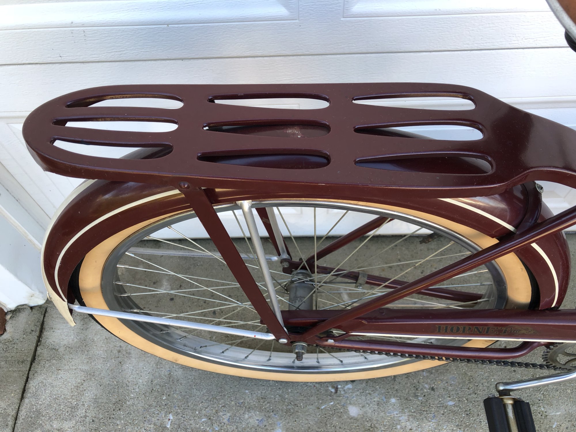 Sold - Schwinn1950'S Hornet Girls 26 Balloon Tire Ooriginal Paint Tank ...