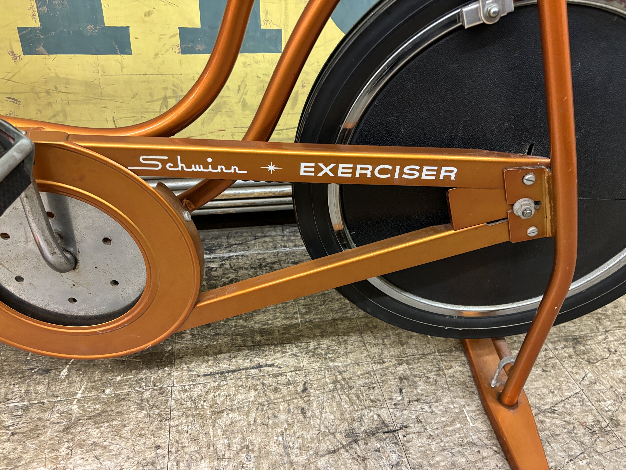 Sold - 1976 Vintage Schwinn Exerciser bike exercise bicycle Stationary ...