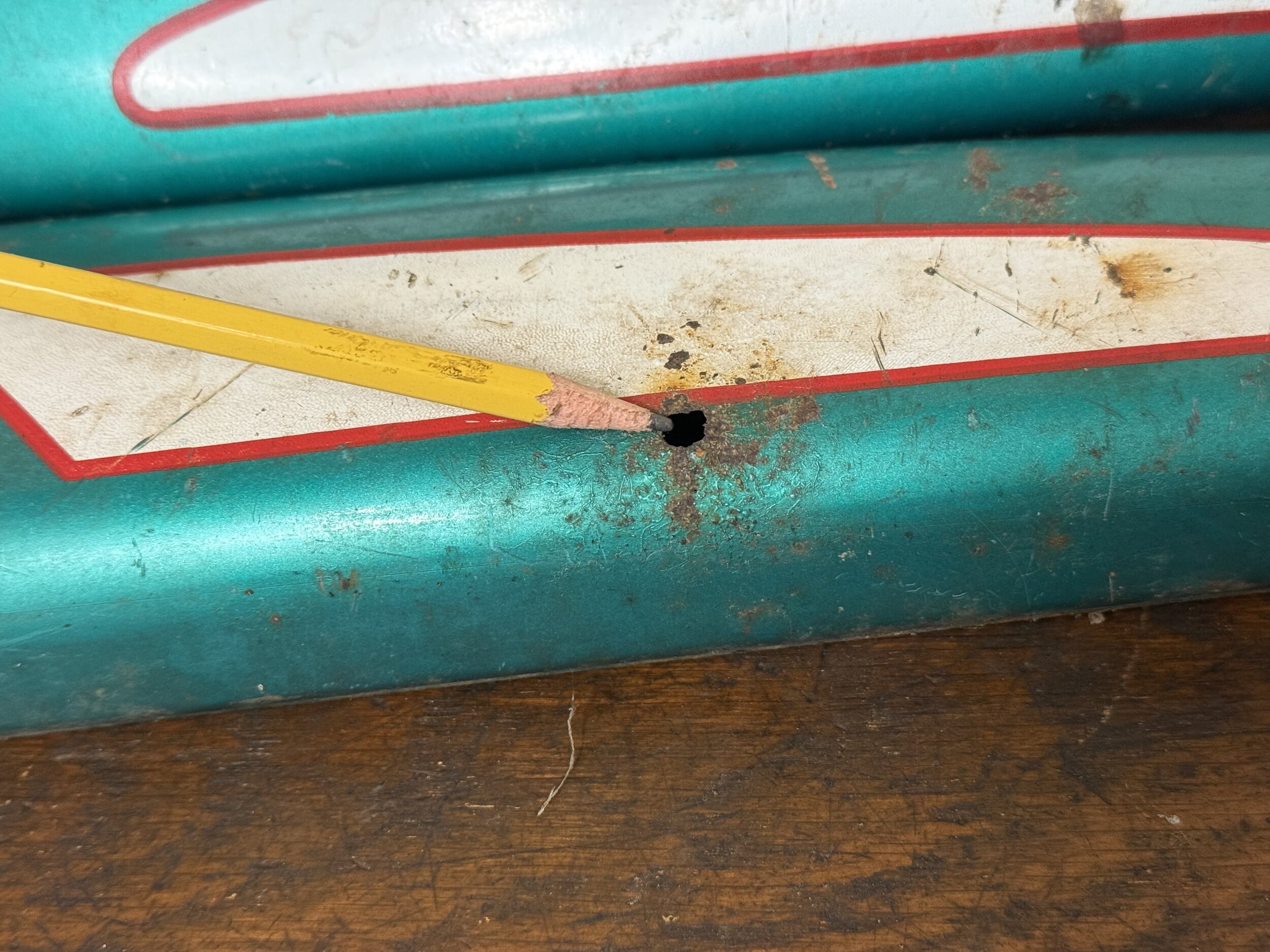 Sold - FS: Firestone original paint straight bar tank. AMF CWC?? $95 ...