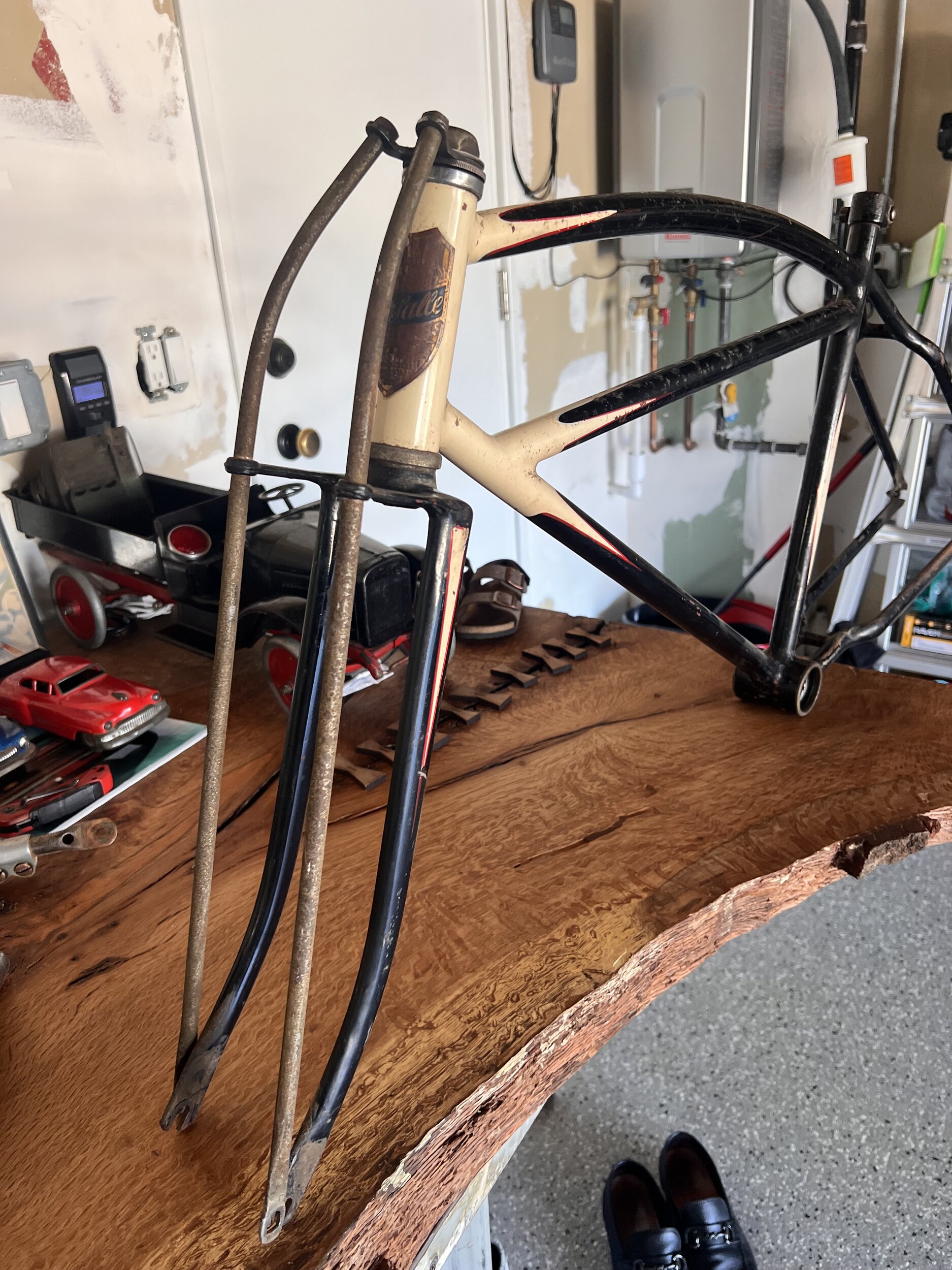 Sold - FS 1935 Schwinn Double Diamond Frame & Fork $900 | Archive (sold ...