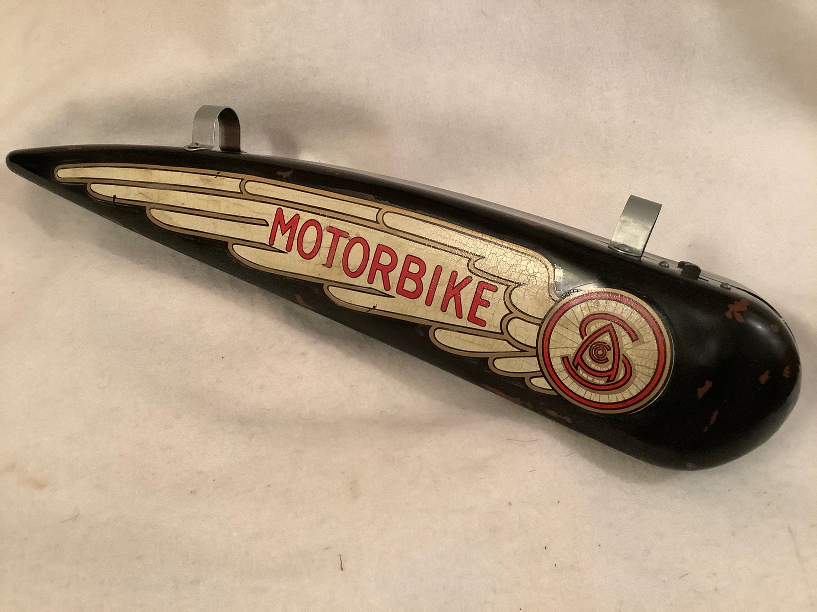 Sold - 1935/6 schwinn motorbike tank | Archive (sold or withdrawn ...