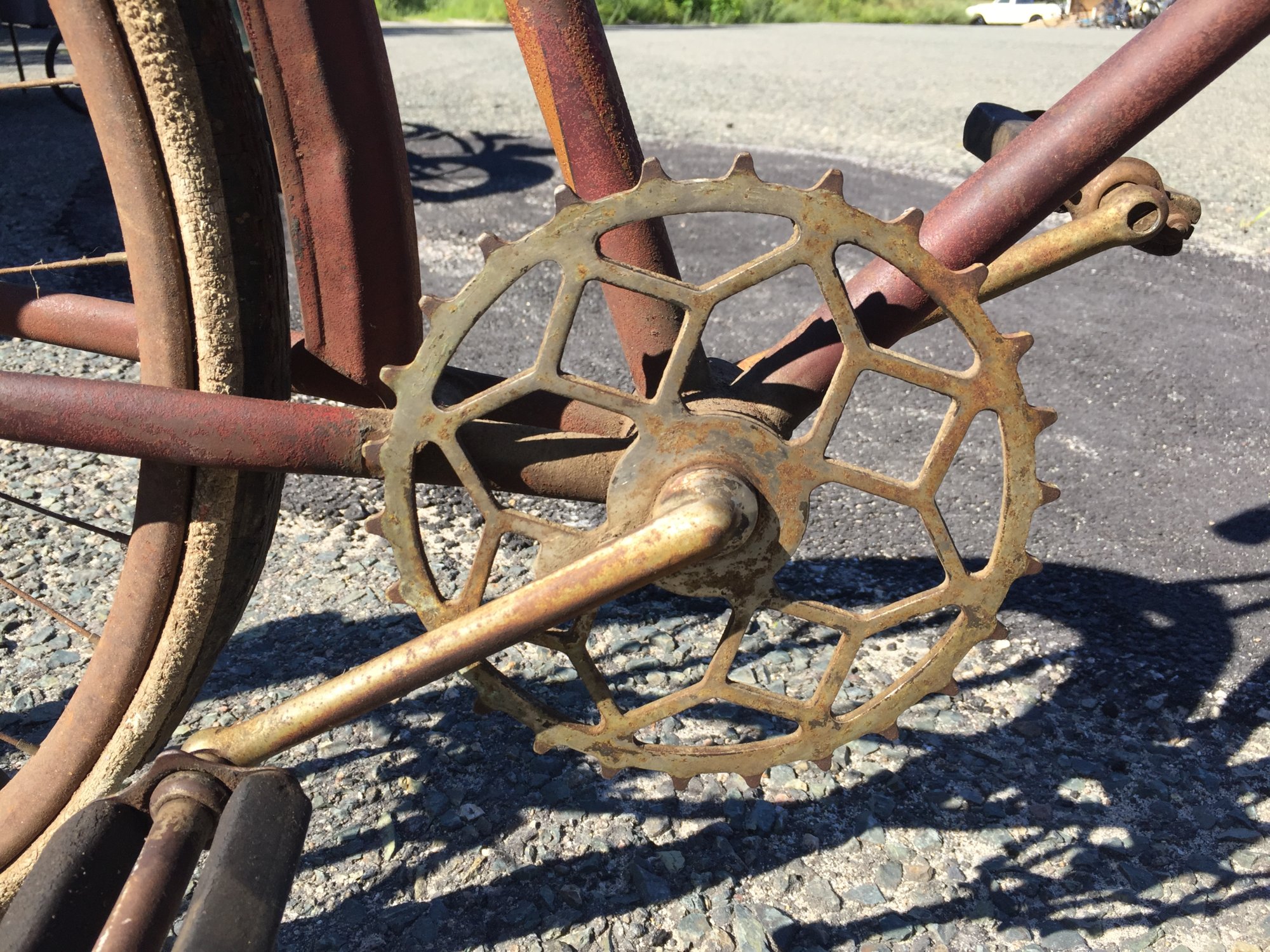 Sold - For Sale: Original Condition 28" Elgin Motorbike from the 20s ...