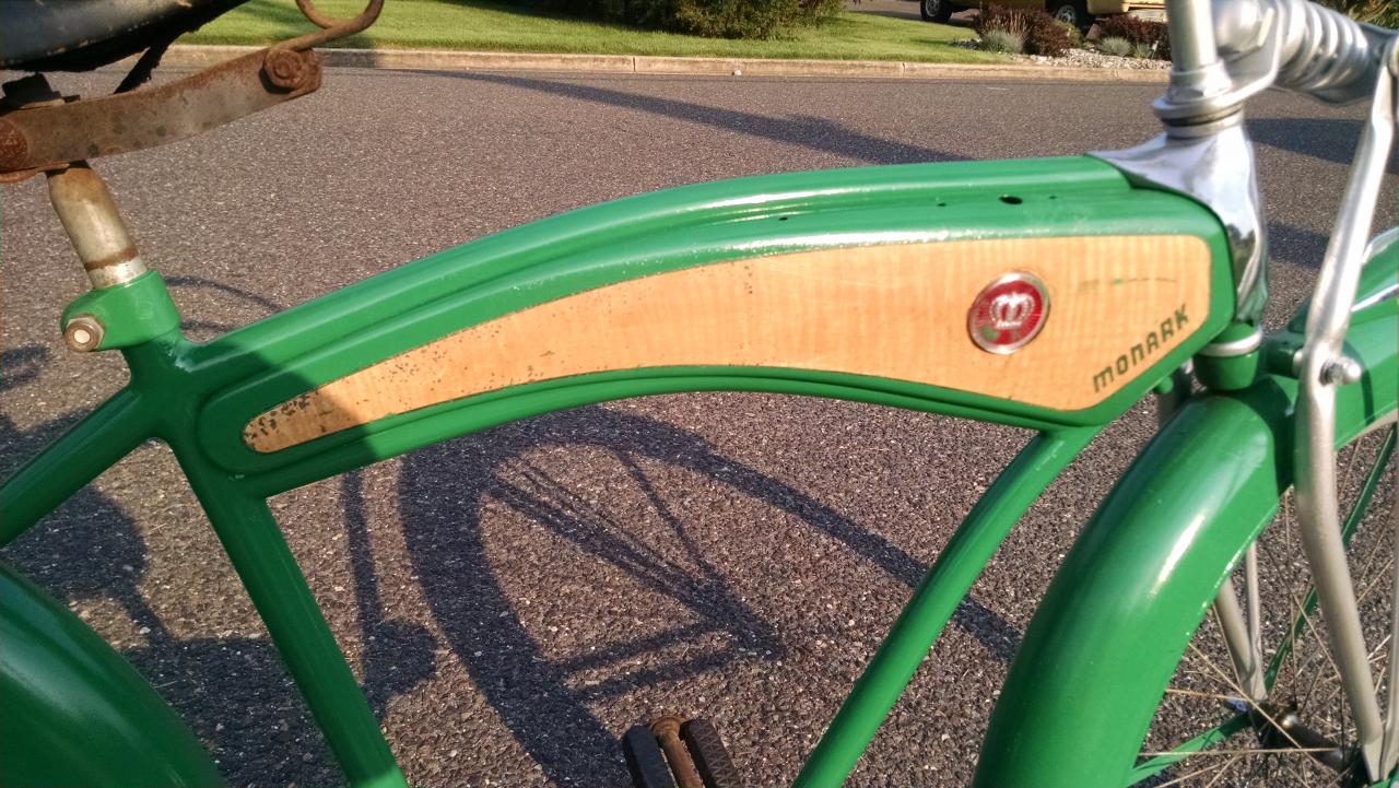 Monark Holiday edition new find! | Classic Balloon Tire Bicycles 1933 ...