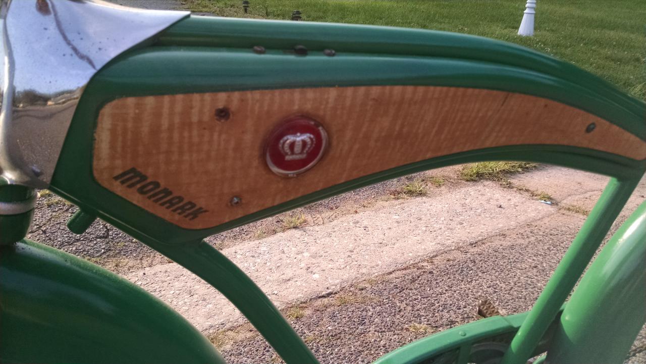 Monark Holiday edition new find! | Classic Balloon Tire Bicycles 1933 ...