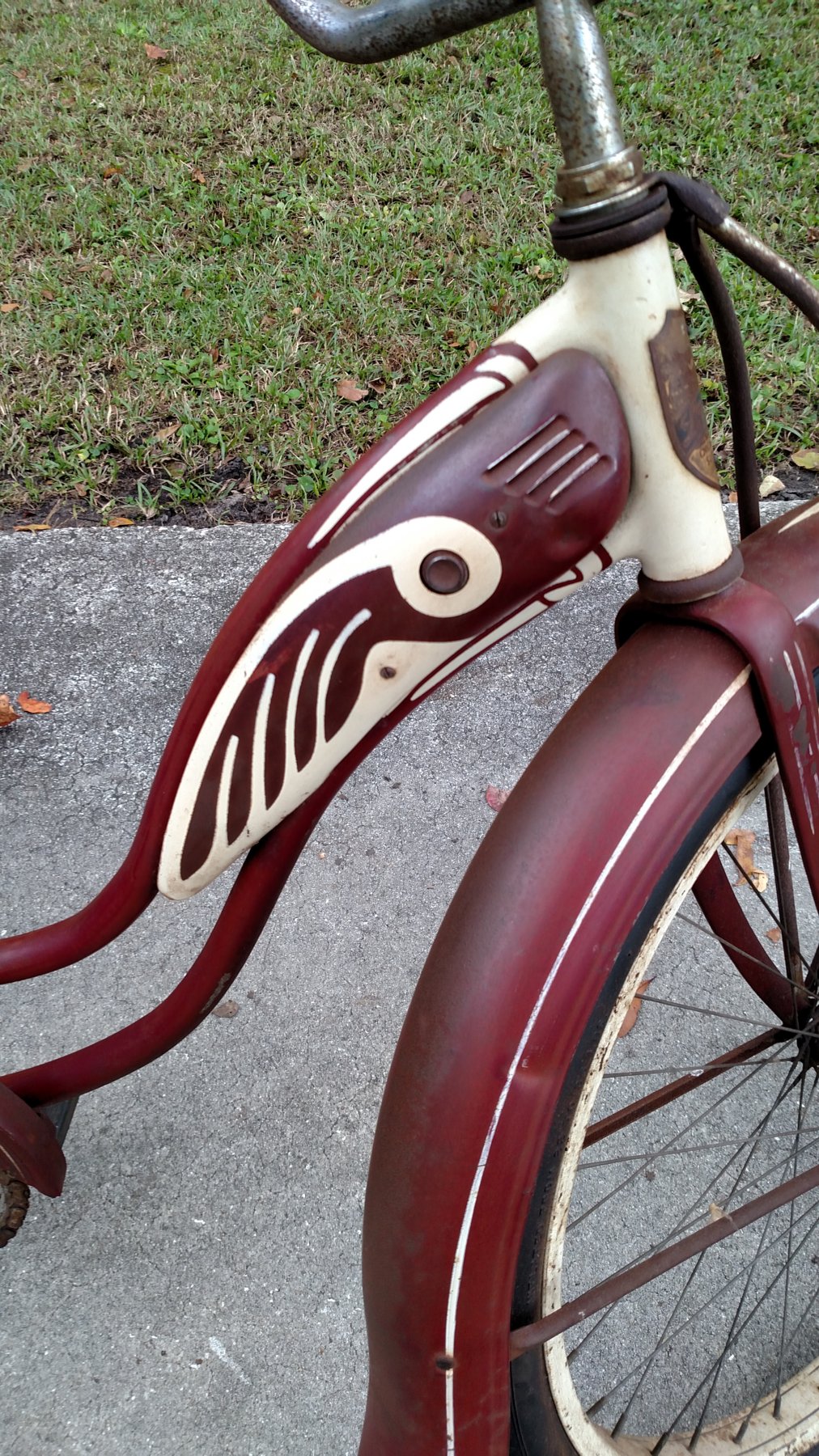 Sold - Late 40's Schwinn Girls Tank bike | Archive (sold or withdrawn ...
