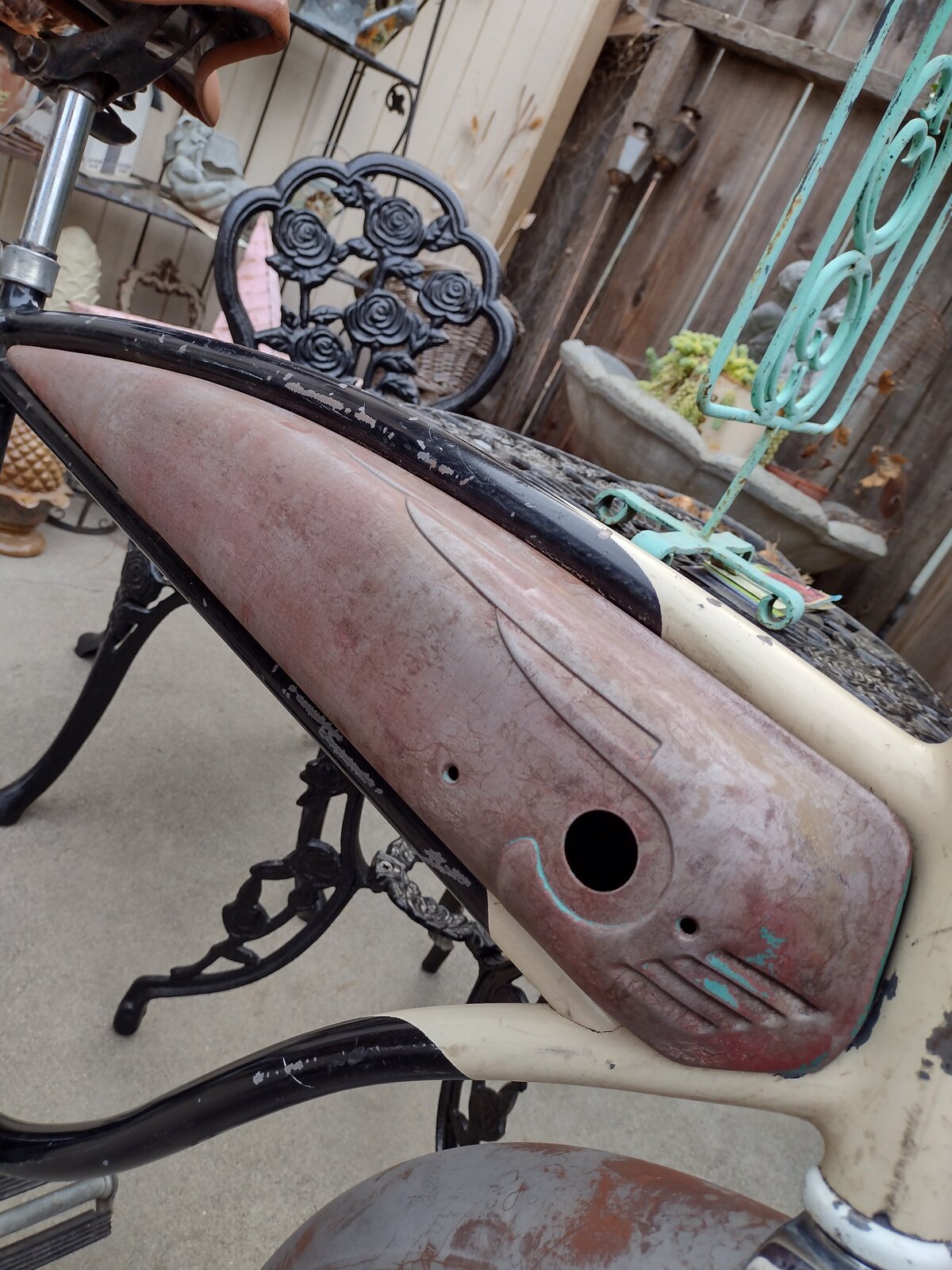 Original bare Schwinn tank | Archive (sold or withdrawn) | The Classic ...