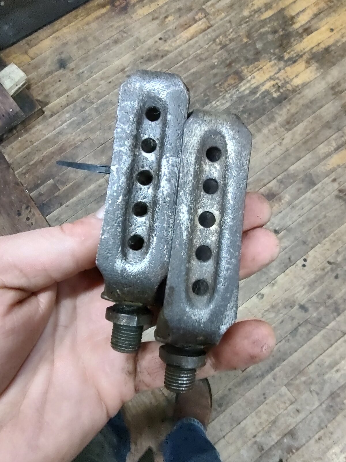 Ladies toc crescent rat trap pedals | Sell - Trade: Bicycle Parts ...