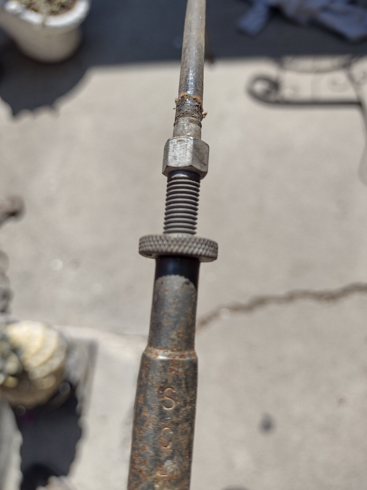 ** RARE 1950s Schwinn Rim Caliper Brake ** for springer fork front ...