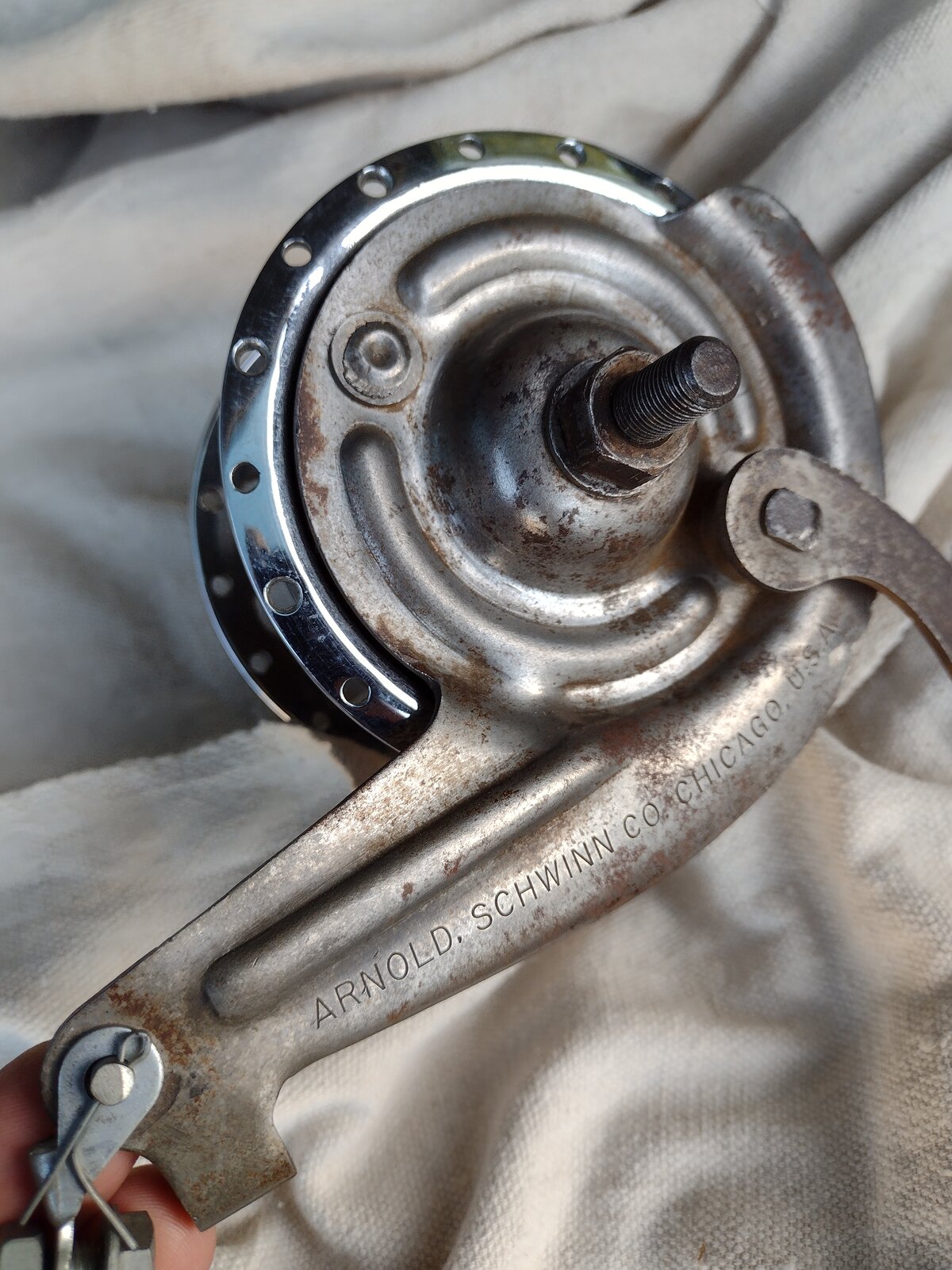 Withdrawn - Arnold Schwinn drum whizzer heavy duty spoke brake ...