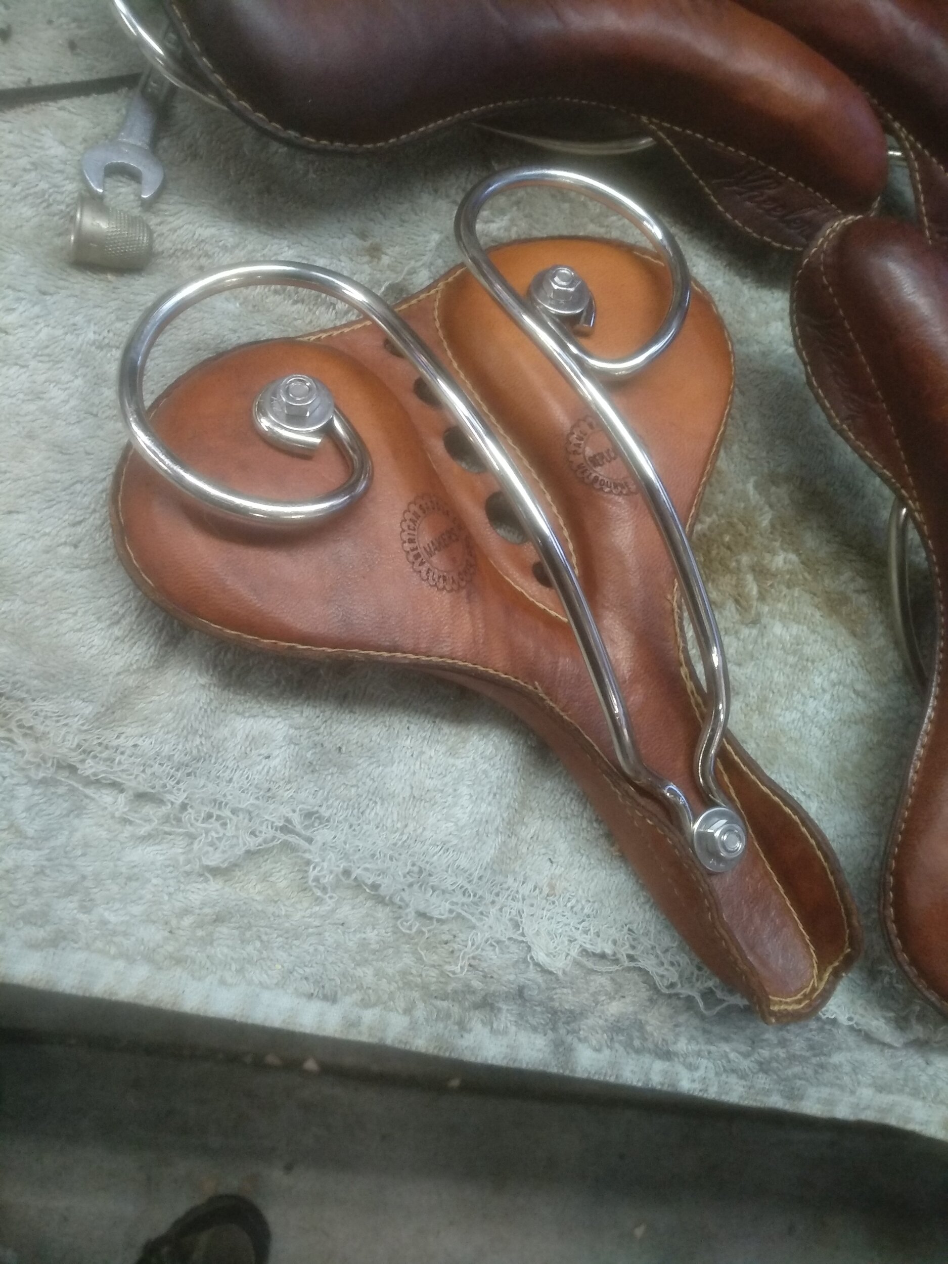 Replica Wheeler saddles | Sell - Trade: Bicycle Parts, Accessories ...