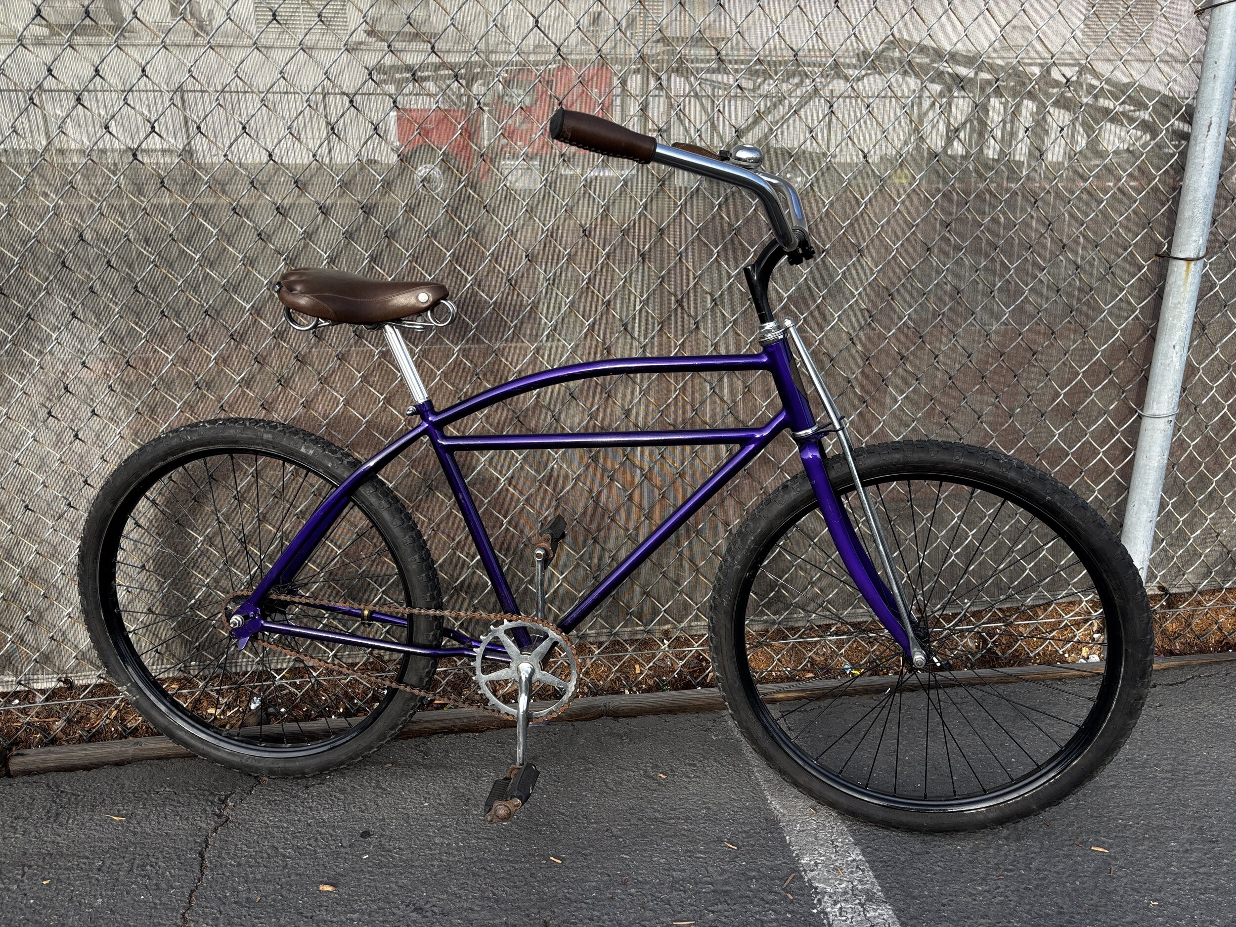 Sold - 1939 Colson straight bar bike 26 inch beach cruiser bicycle ...