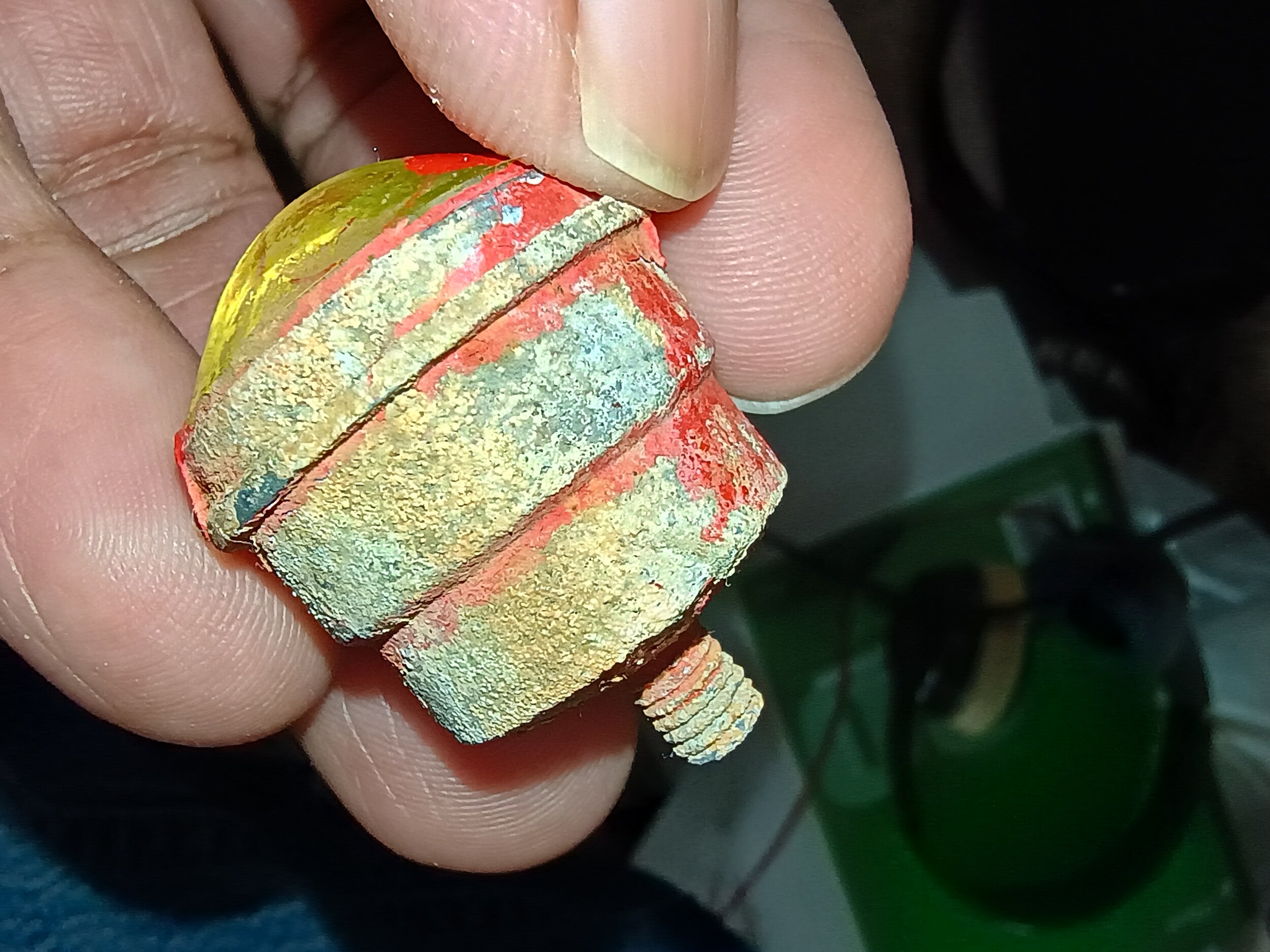Fender bomb green glass jewel for schwinn | Sell - Trade: Bicycle Parts ...