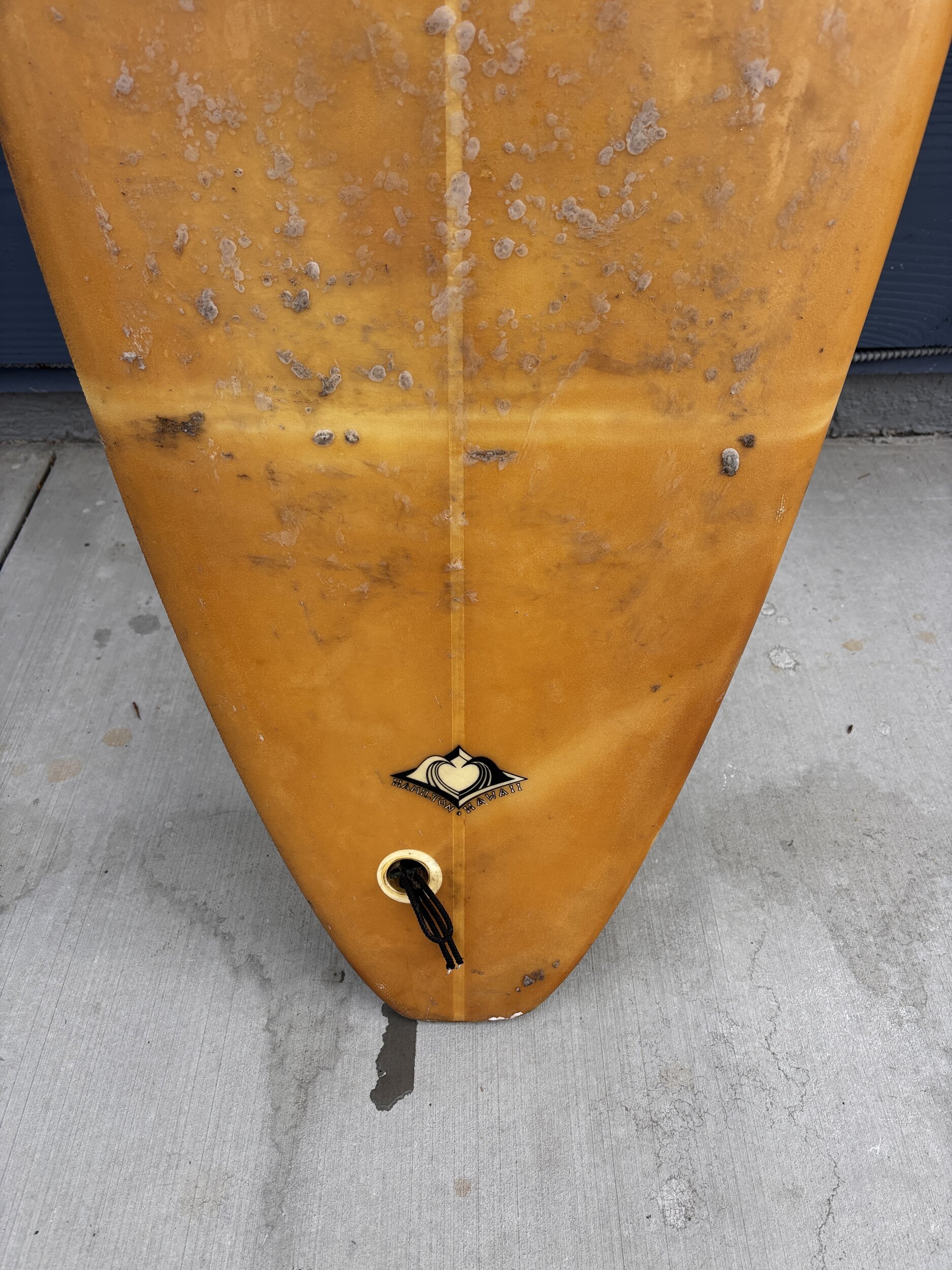 9 foot Bill Hamilton longboard surf board surfboard laird Hamilton dad ...