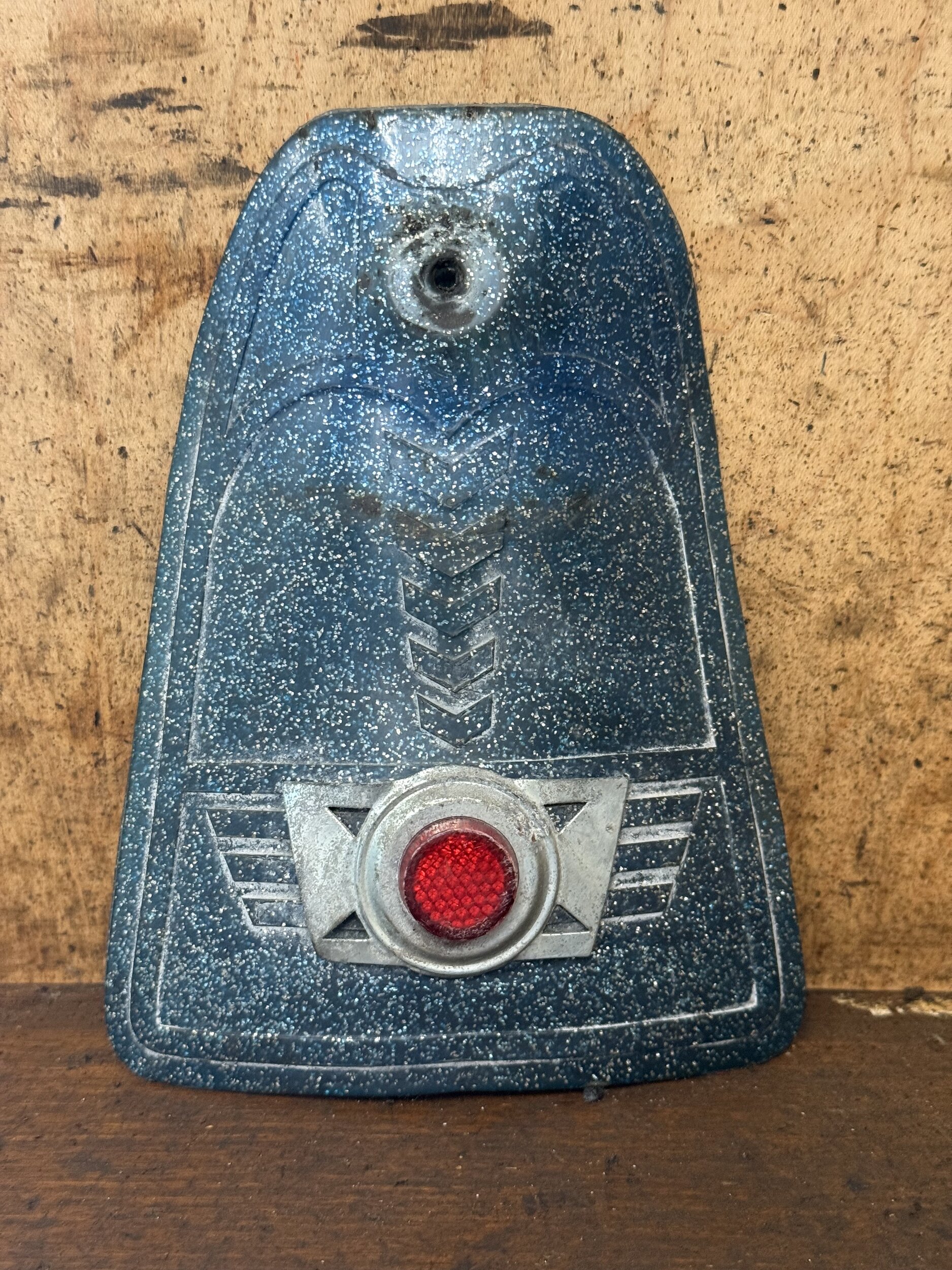 Sold - FS: (1) Blue glitter mud flap with reflector $19/shipped ...