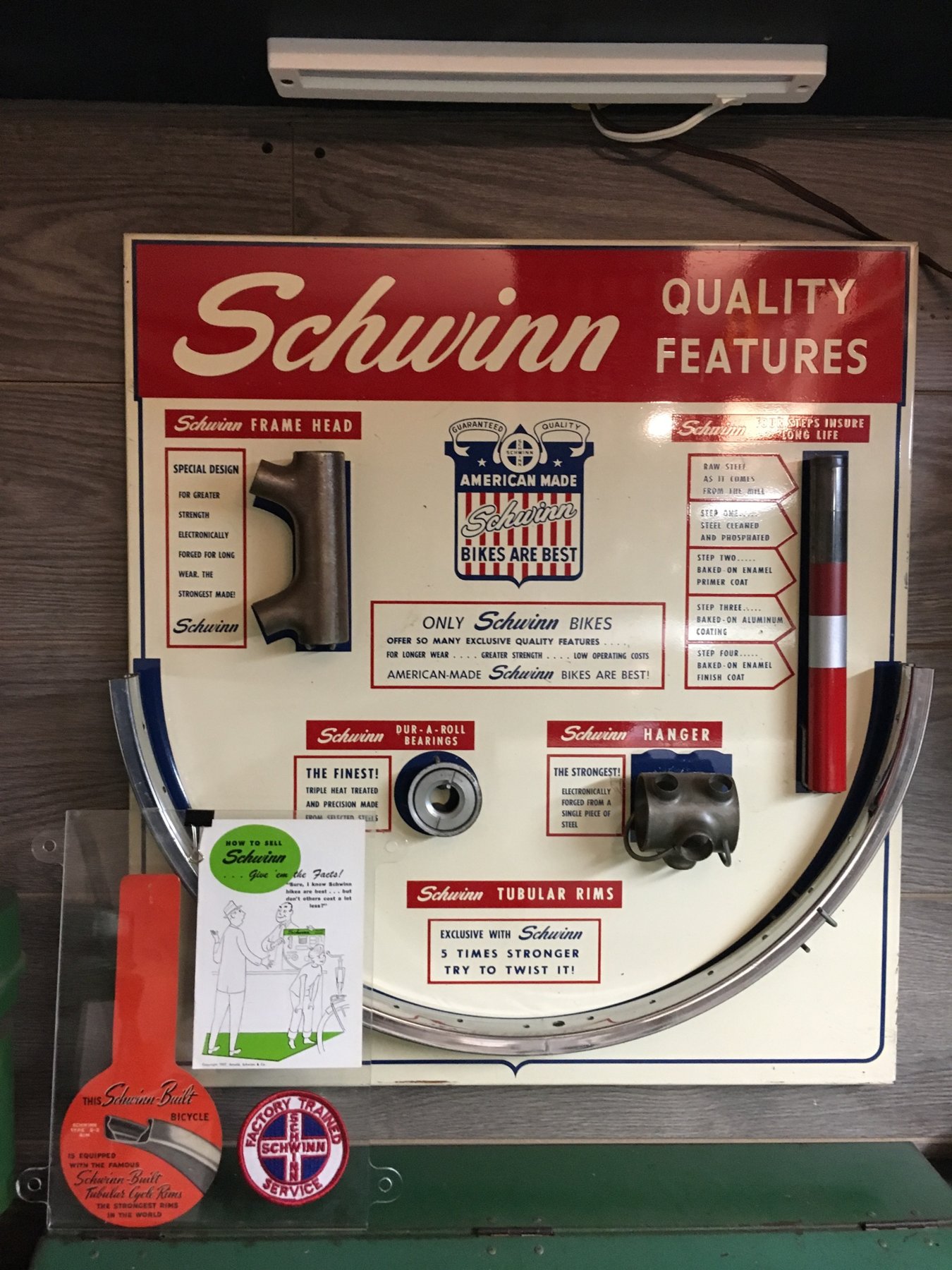 Sold - Original Schwinn sign | Archive (sold) | The Classic and Antique ...