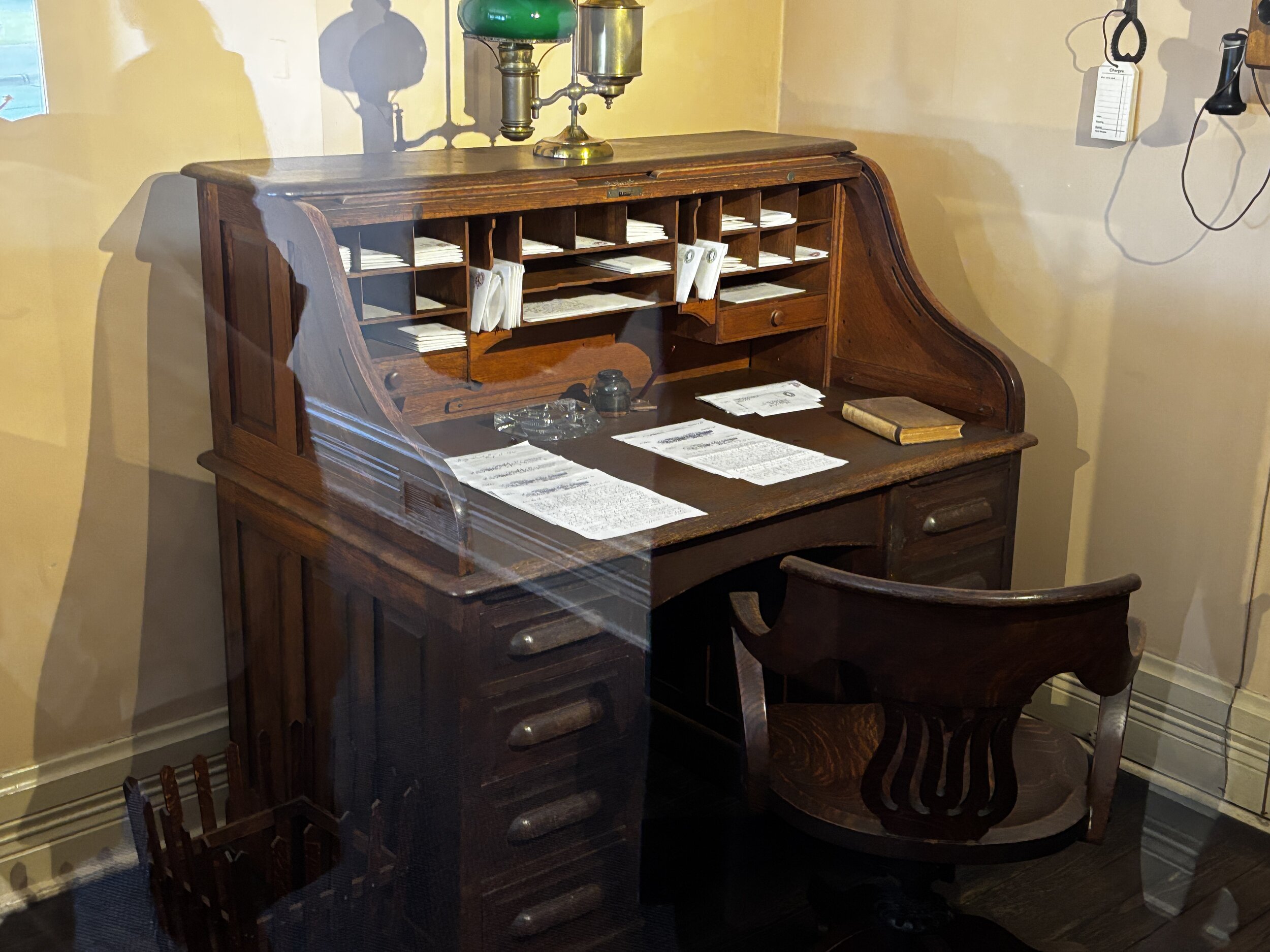 I visited the Wright Brothers Home and Cycle Shop in Greenfield Village ...