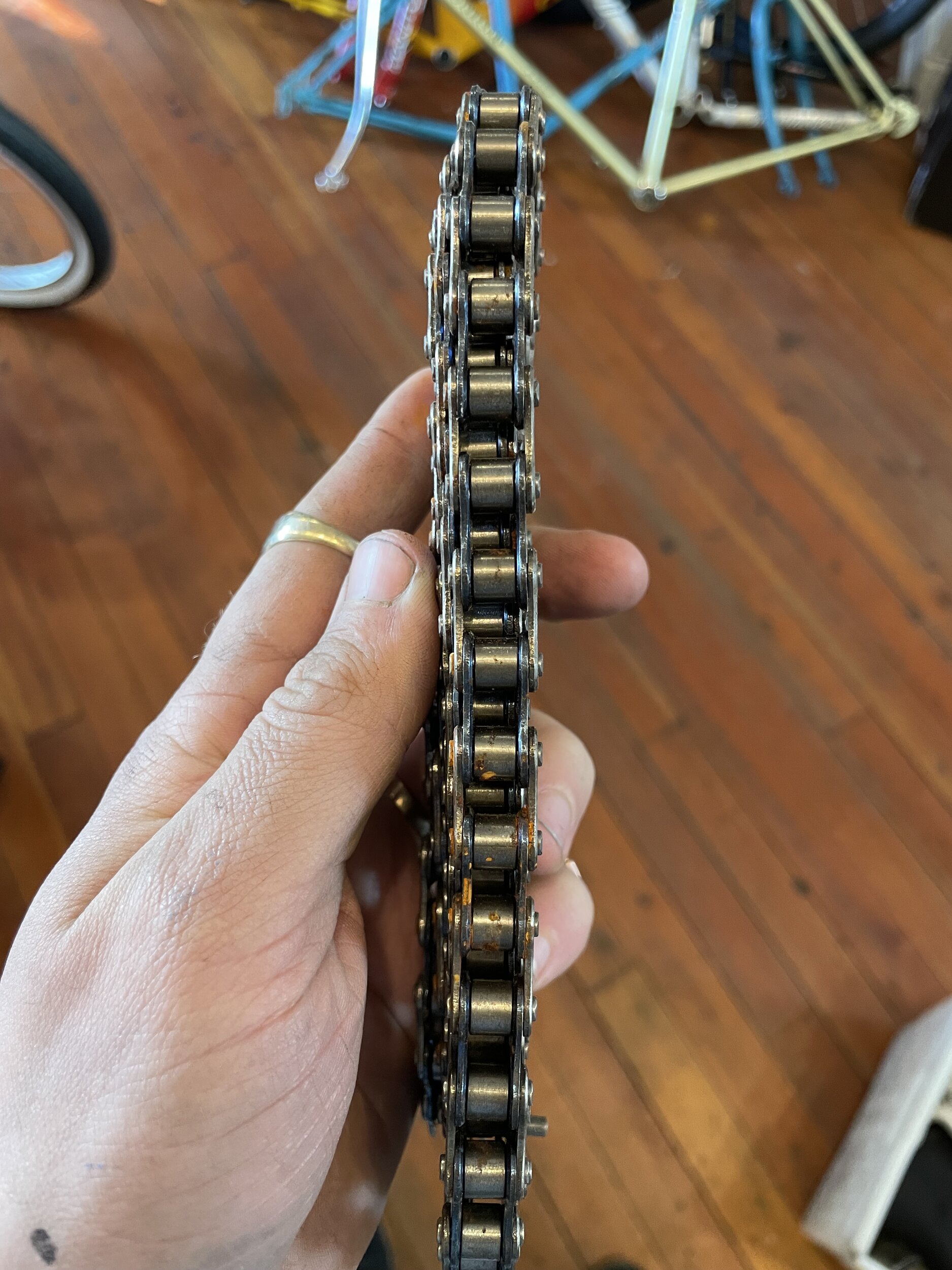 NOS Diamond 41 chain 1/2” pitch. 6mm wide | Sell - Trade: Bicycle Parts ...