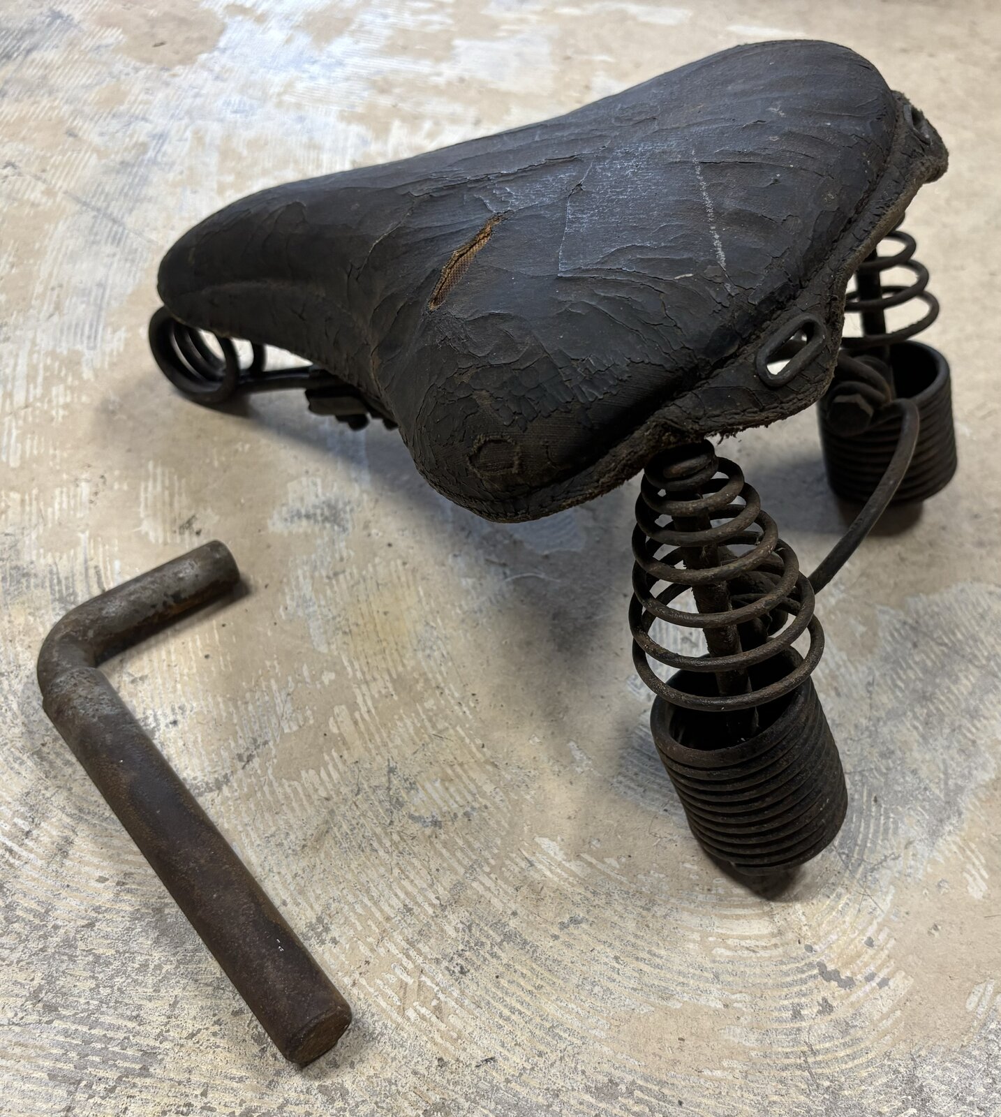 Withdrawn - Long Spring Saddle and Seat Post | Archive (sold or ...