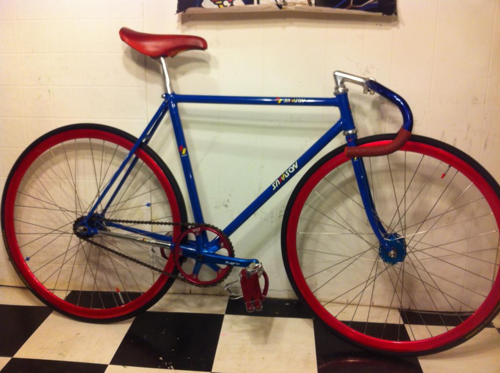 Samson Japanese NJS Keirin Track BIke | Sell - Trade: Bicycle Parts ...