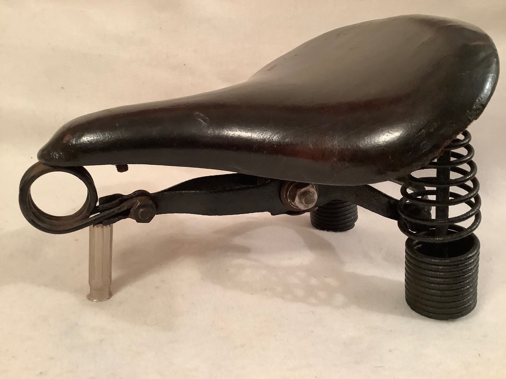 Withdrawn - Mesinger B-1 long spring saddle-orig skin-nice rider-many ...