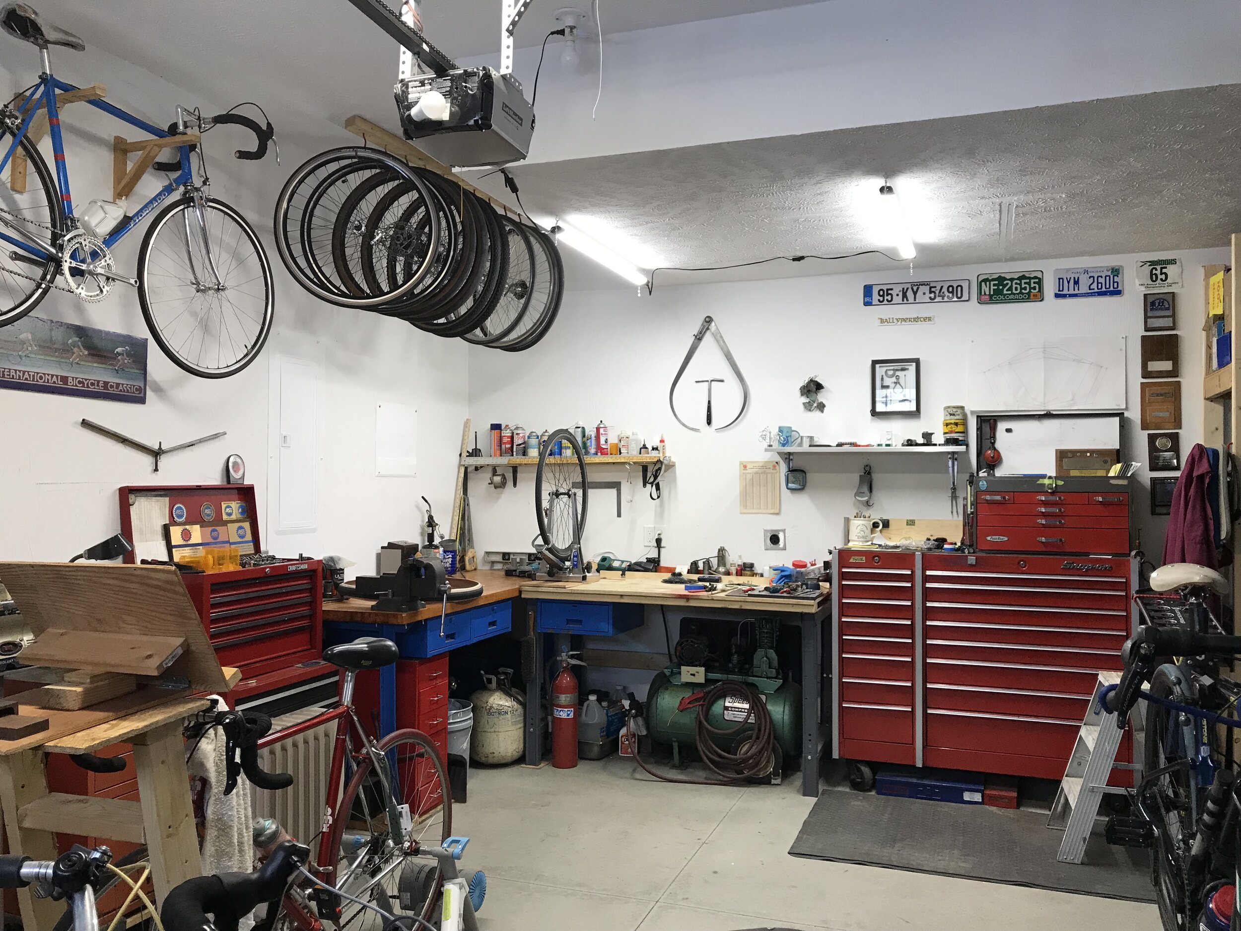 And what does your work space look like? THE BIKE SHOP...YOURS! | The ...