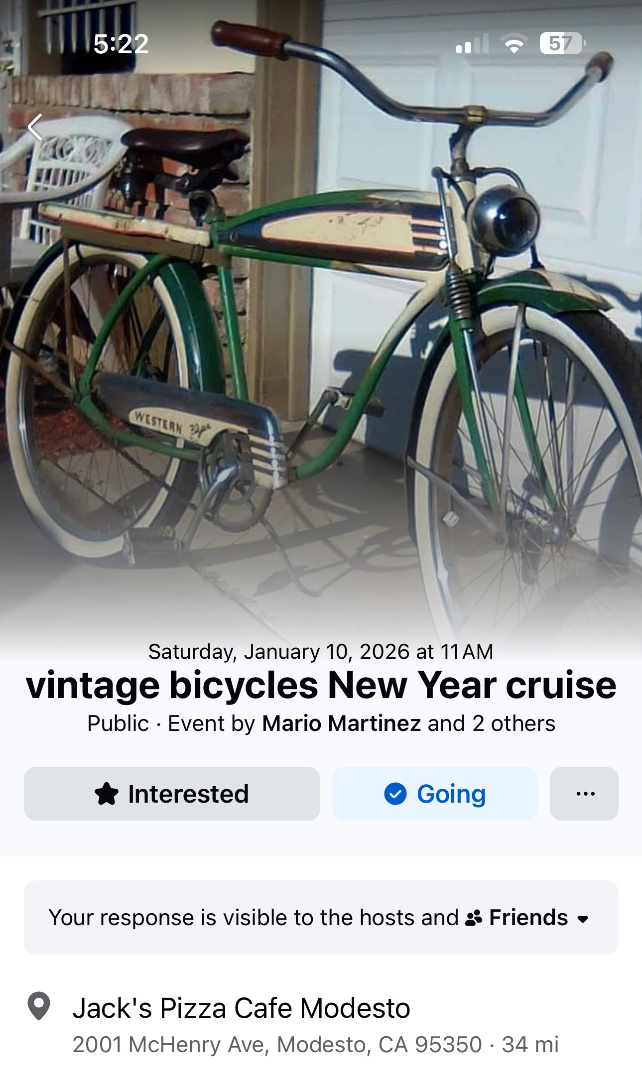 Modesto vintage ride!! 1/10/26*** | Swap Meets, Events, Rides | The ...
