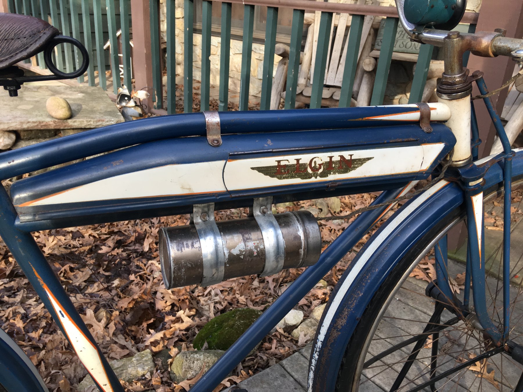 Sold - 35-36 Elgin Motorbike- OG -Survivor- Excellent | Archive (sold ...