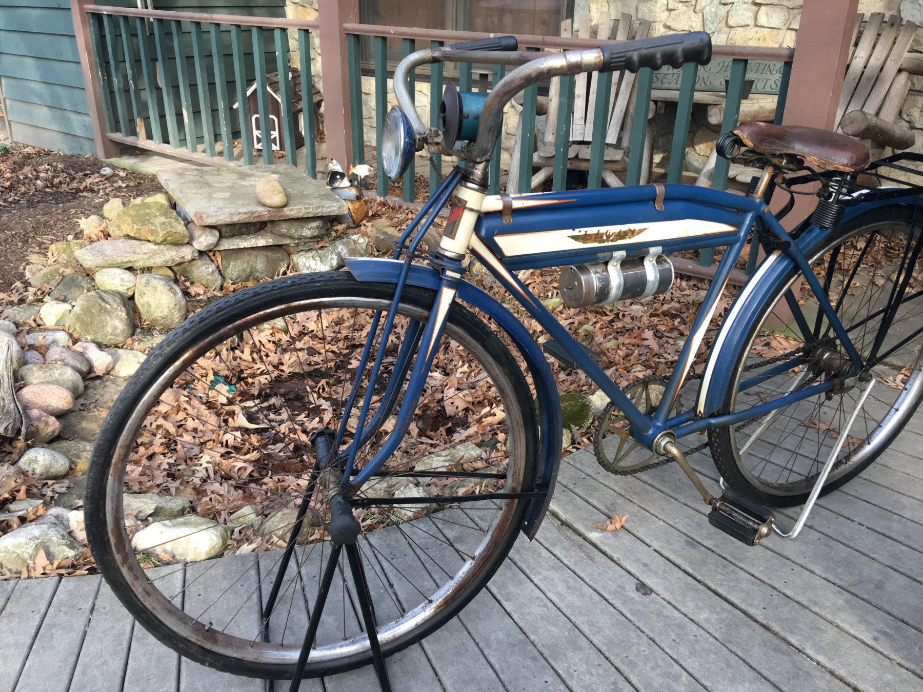 Sold - 35-36 Elgin Motorbike- OG -Survivor- Excellent | Archive (sold ...