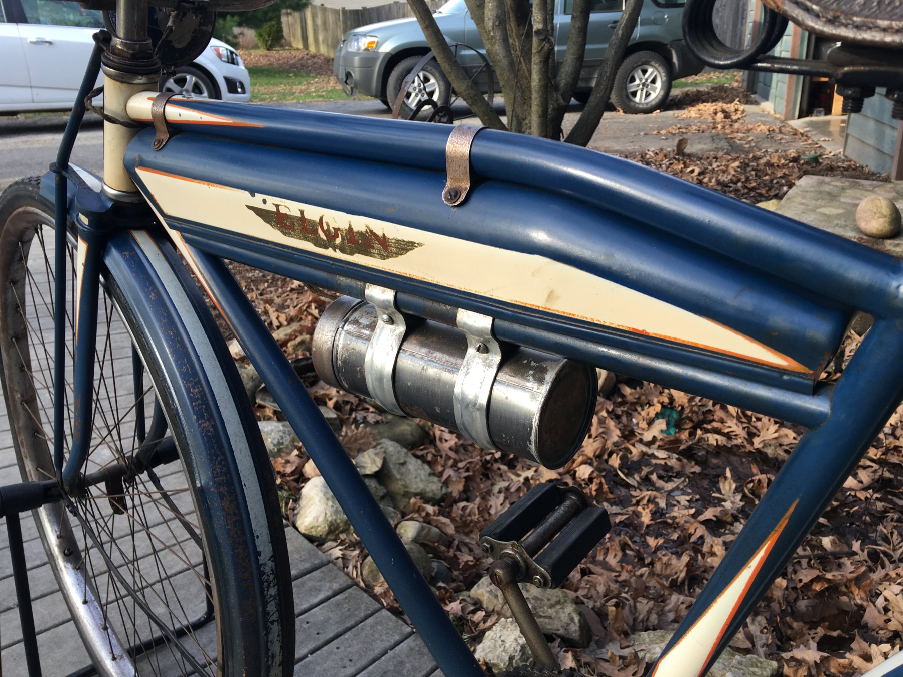 Sold - 35-36 Elgin Motorbike- OG -Survivor- Excellent | Archive (sold ...