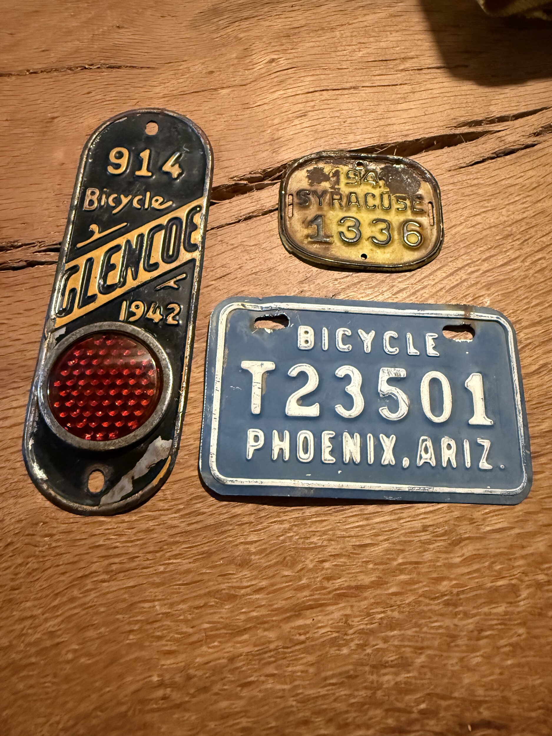 FS Bicycle License Plates | Sell - Trade: Bicycle Parts, Accessories ...