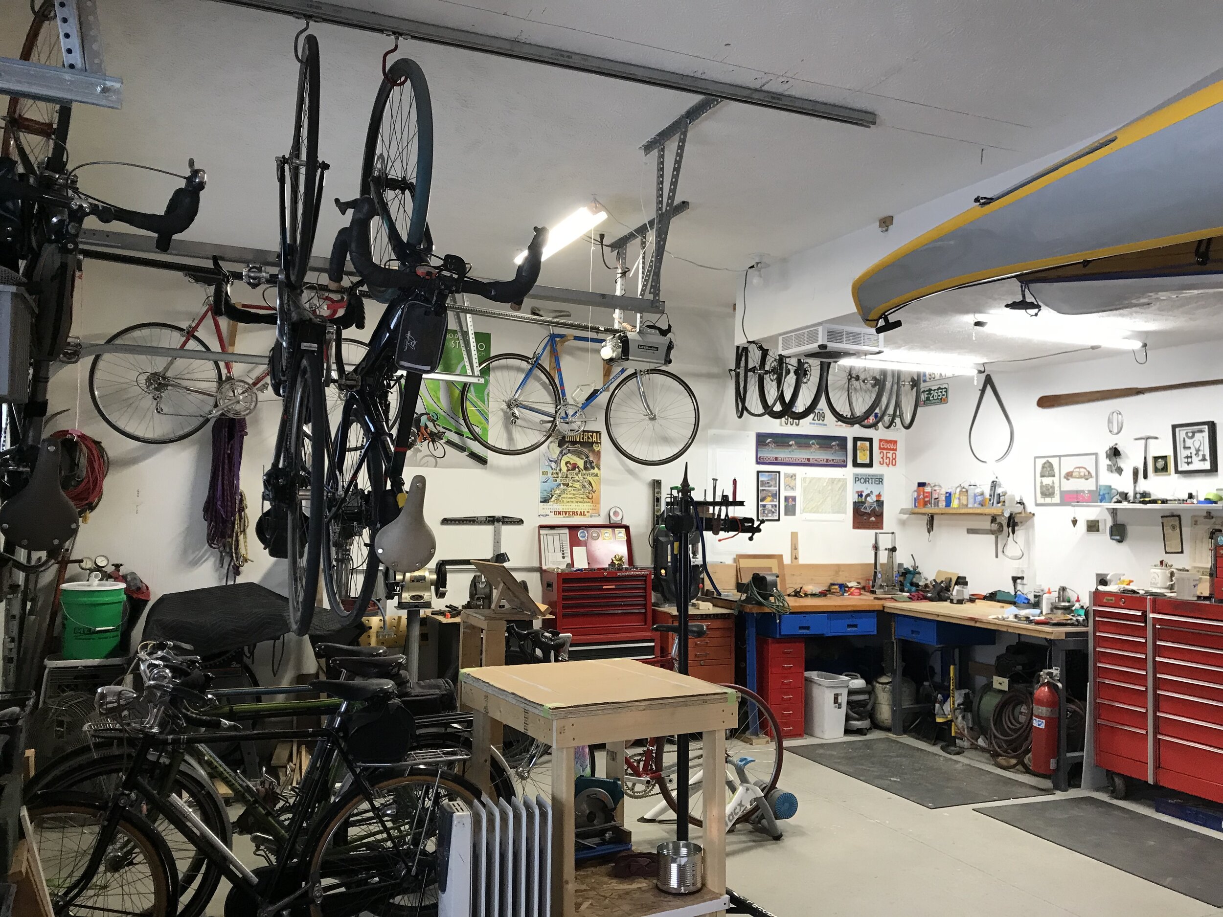 And what does your work space look like? THE BIKE SHOP...YOURS! | The ...