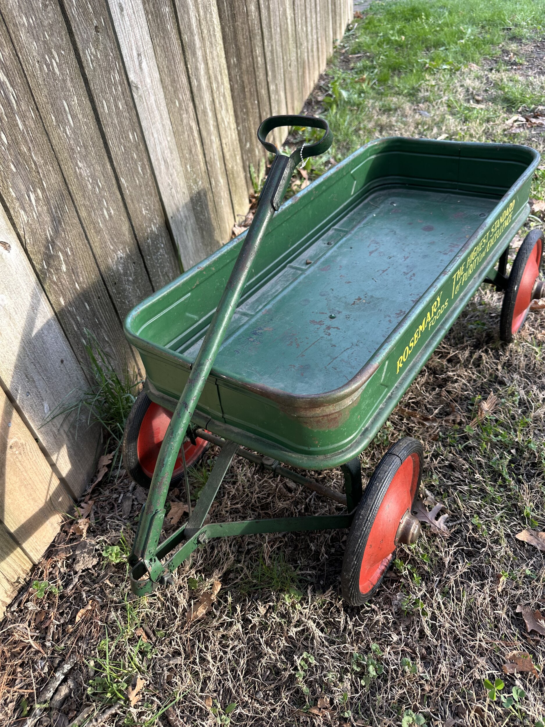 Sold - Rosemary Foods Advertising Wagon - LaSalle Illinois | Archive ...