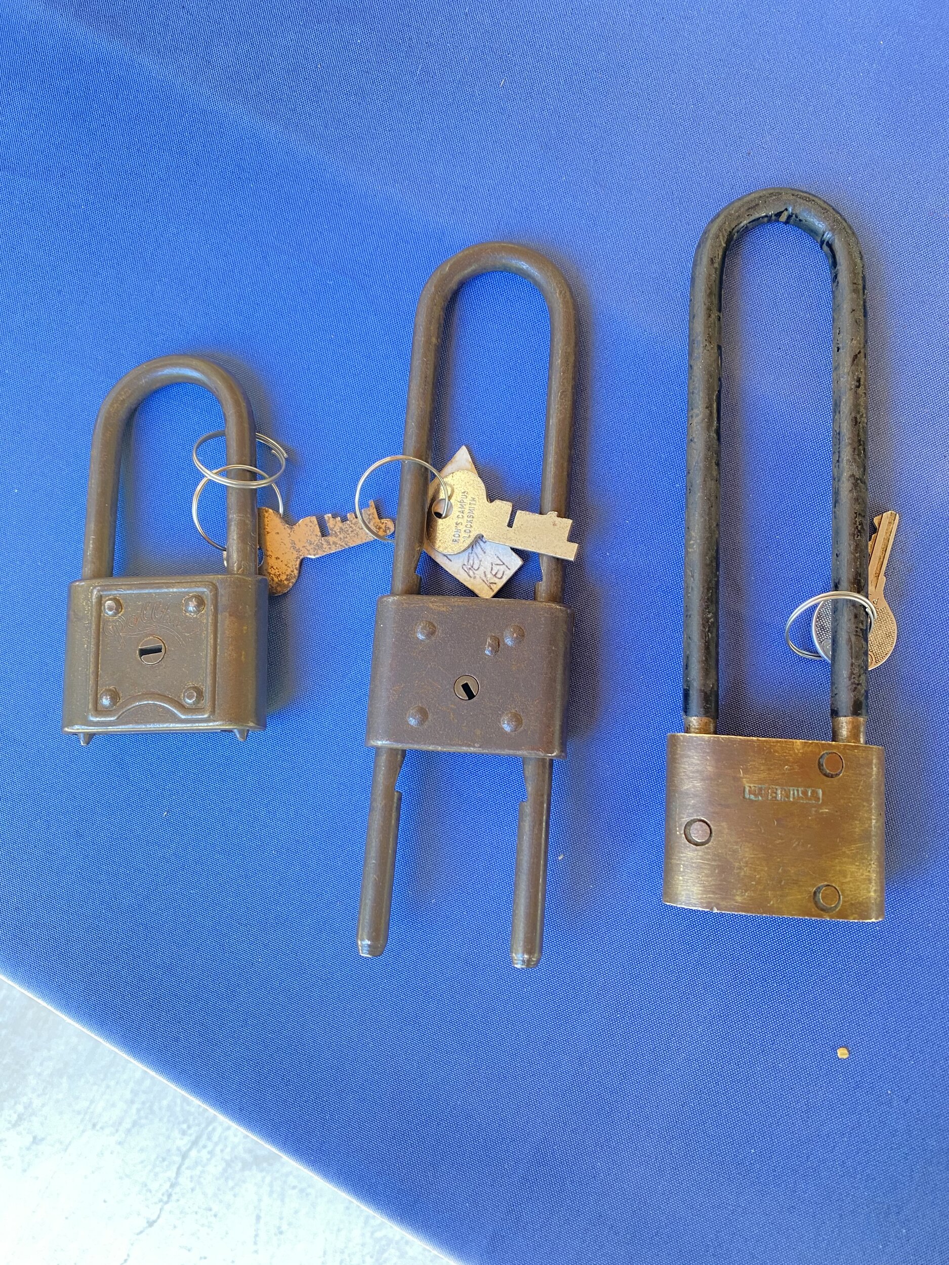 Vintage Bicycle Locks (JC Higgins, Rollfast, BIKE) | Sell - Trade ...