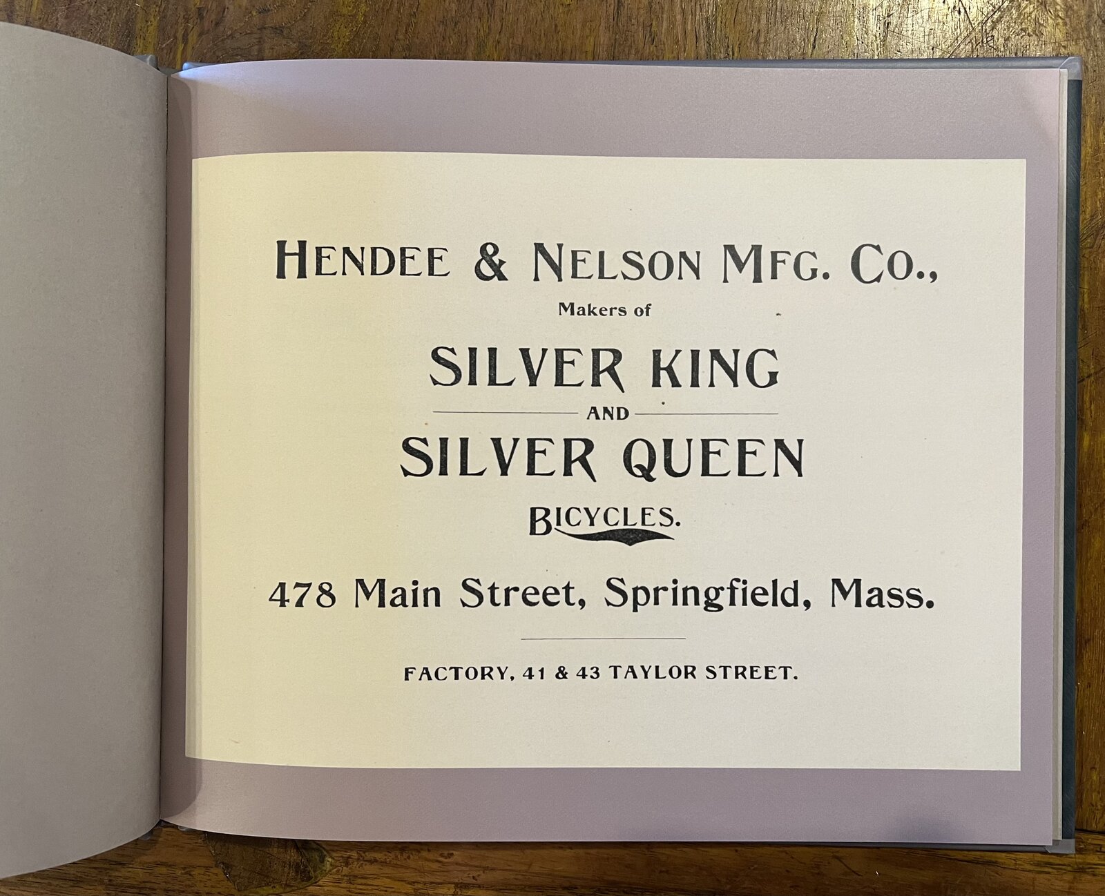 Sale Pending - 1896 Hardcover Geo Hendee & Nelson Silver King Catalog ...
