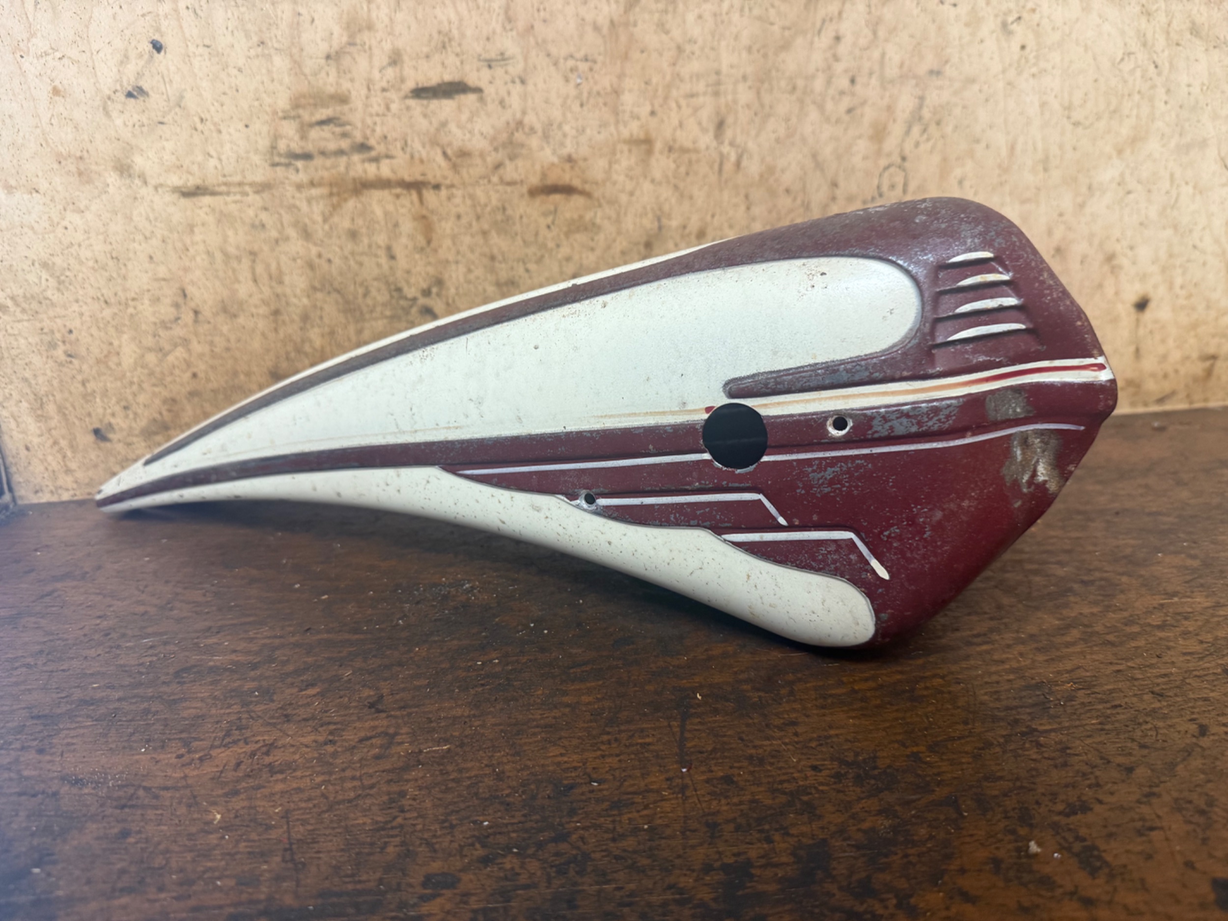 Withdrawn - Dond; original paint Maroon Schwinn B-6 B6 horn tank ...