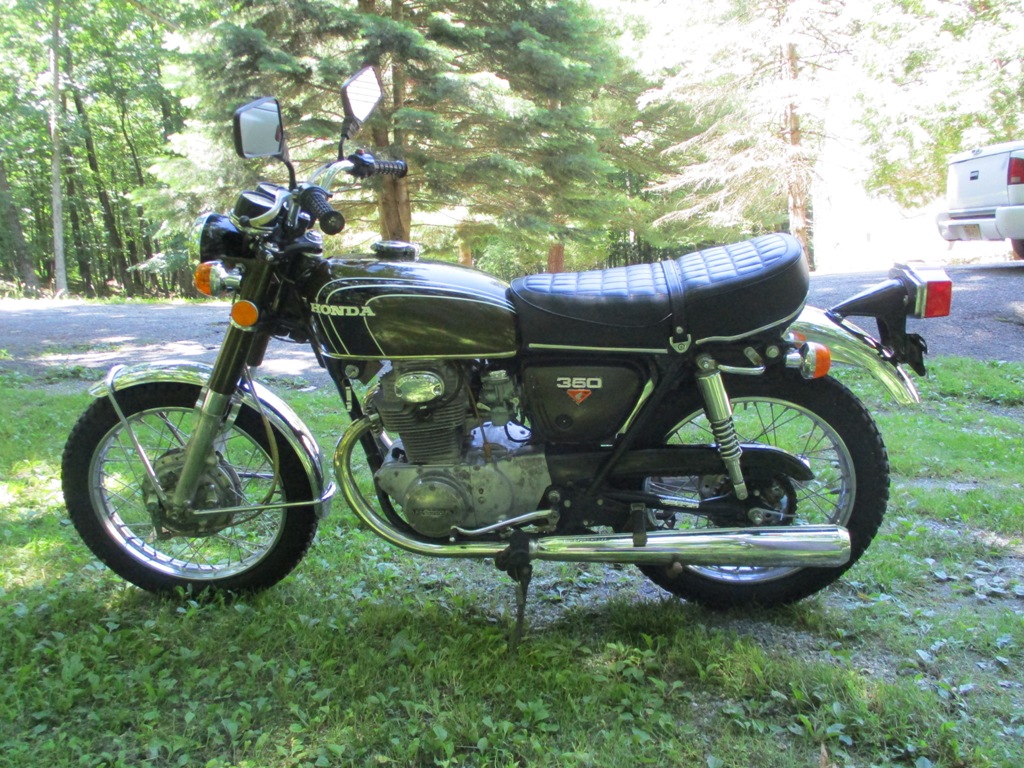 Sold - 1972 Honda CB 350 Very Low Miles! | Archive (sold or withdrawn ...
