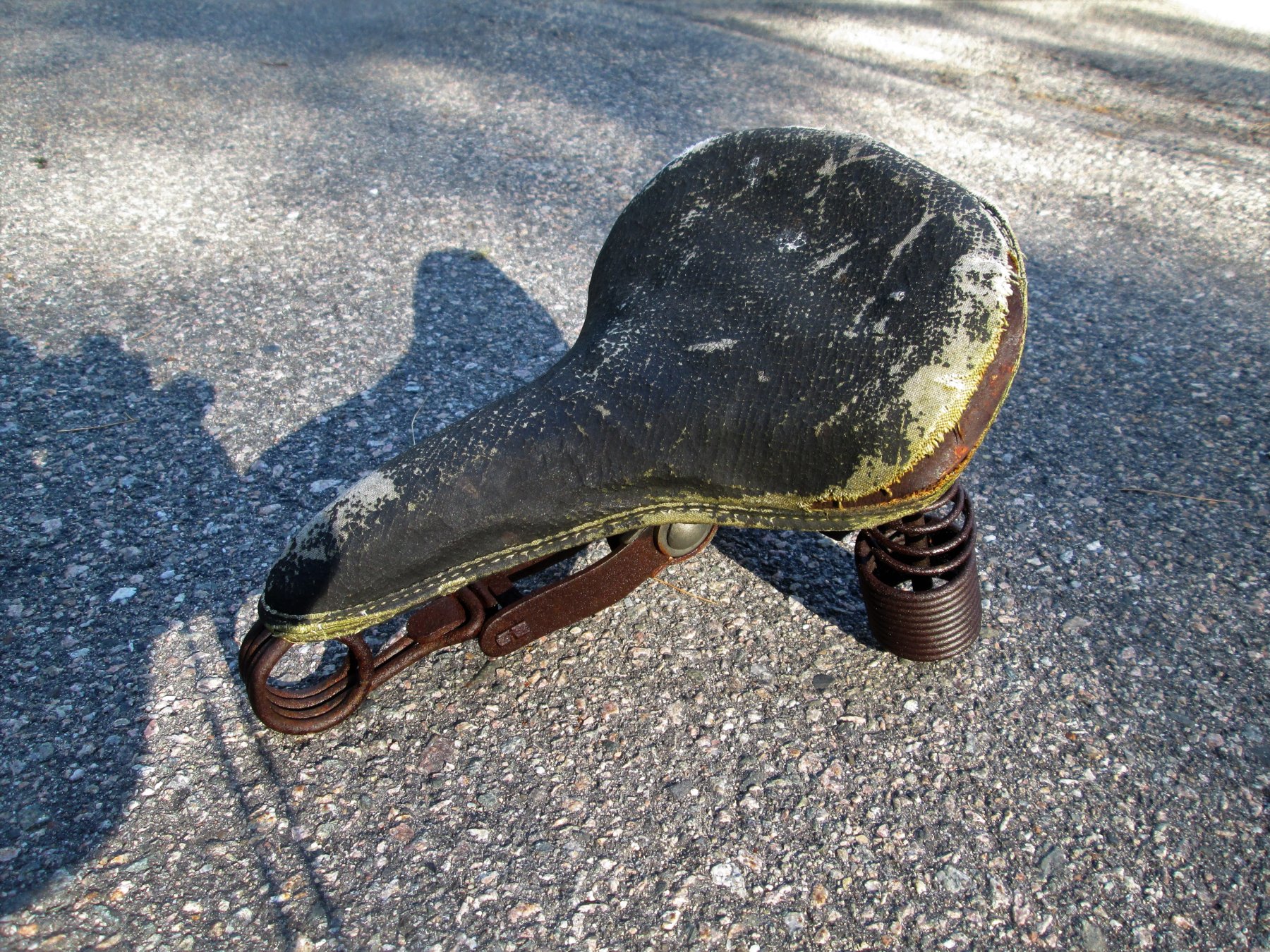 Sold - For Sale: Men's Long Spring Saddle with Seat Post | Archive ...