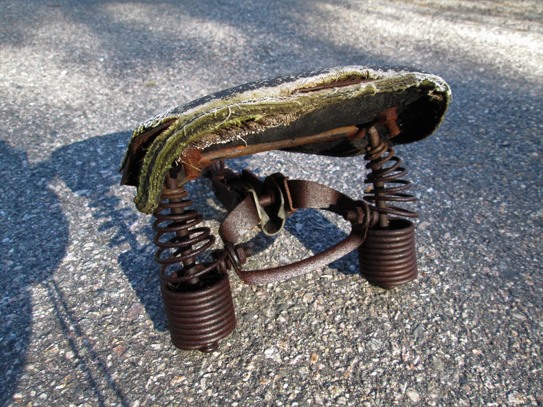 Sold - For Sale: Men's Long Spring Saddle with Seat Post | Archive ...