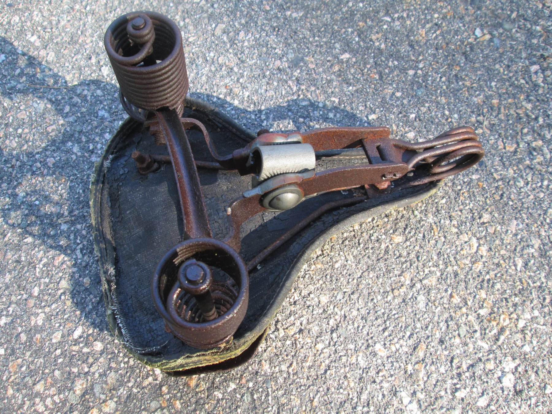 Sold - For Sale: Men's Long Spring Saddle with Seat Post | Archive ...